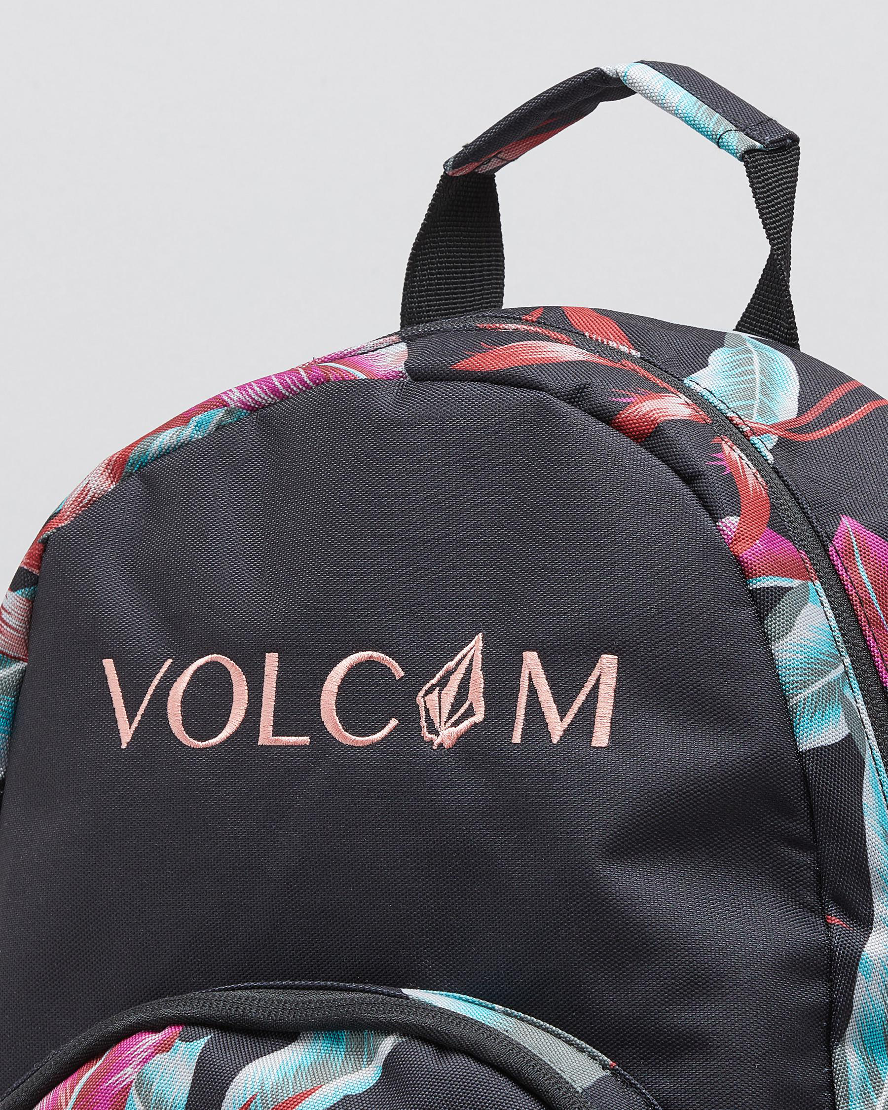 Shop Volcom Patch Attack Retreat Backpack In Black Combo - Fast Shipping & Easy Returns - City ...