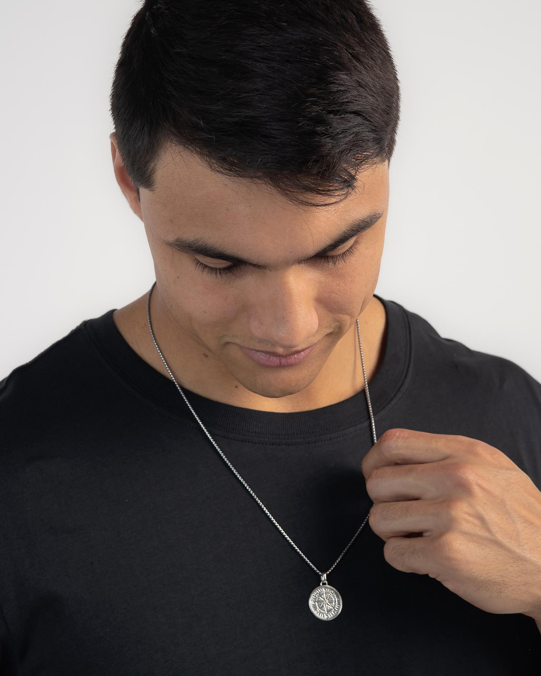 Shop Drift Culture North Necklace In Silver - Fast Shipping & Easy ...