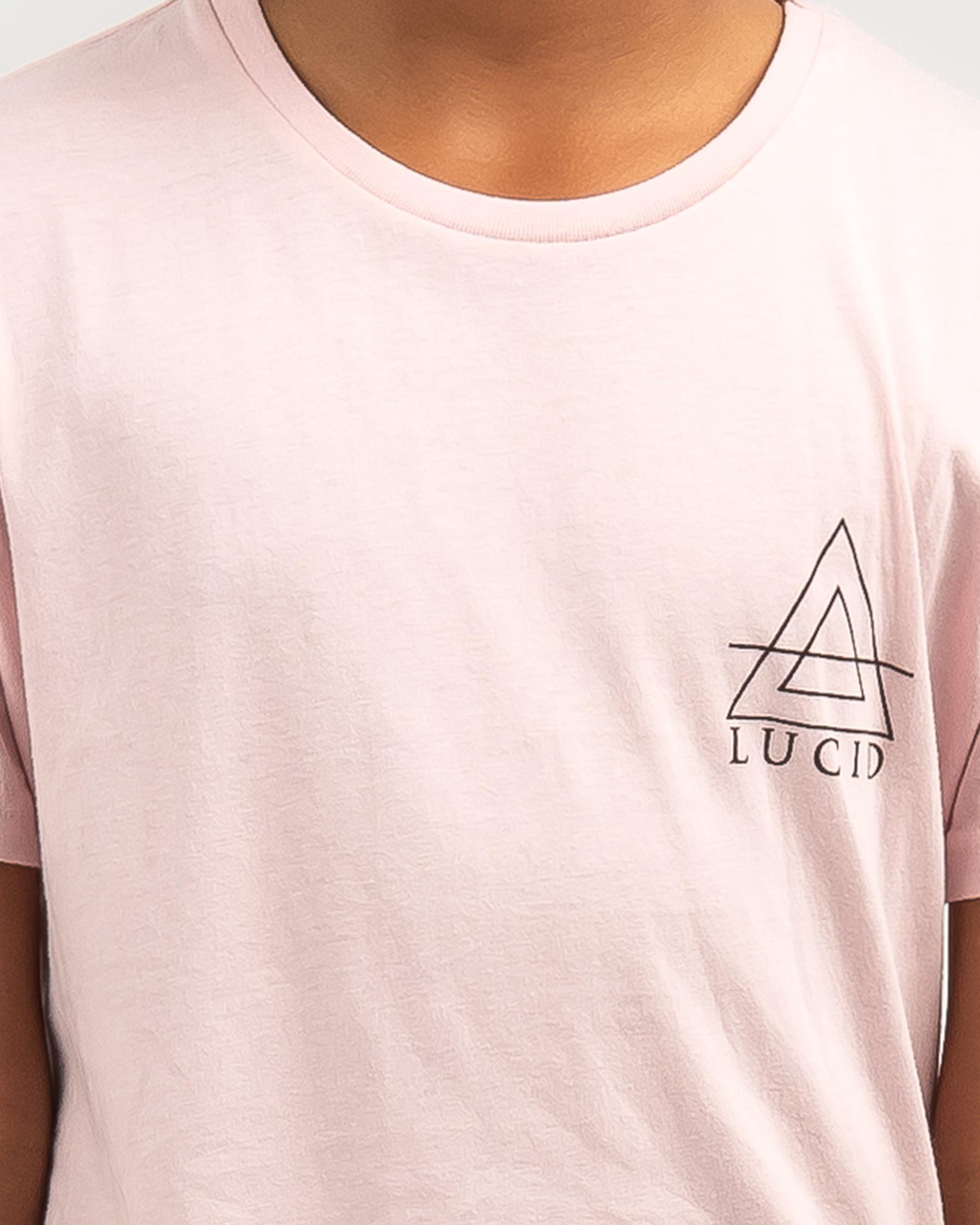 Lucid Boys' Silhouettes T-Shirt In Light Pink | City Beach Australia