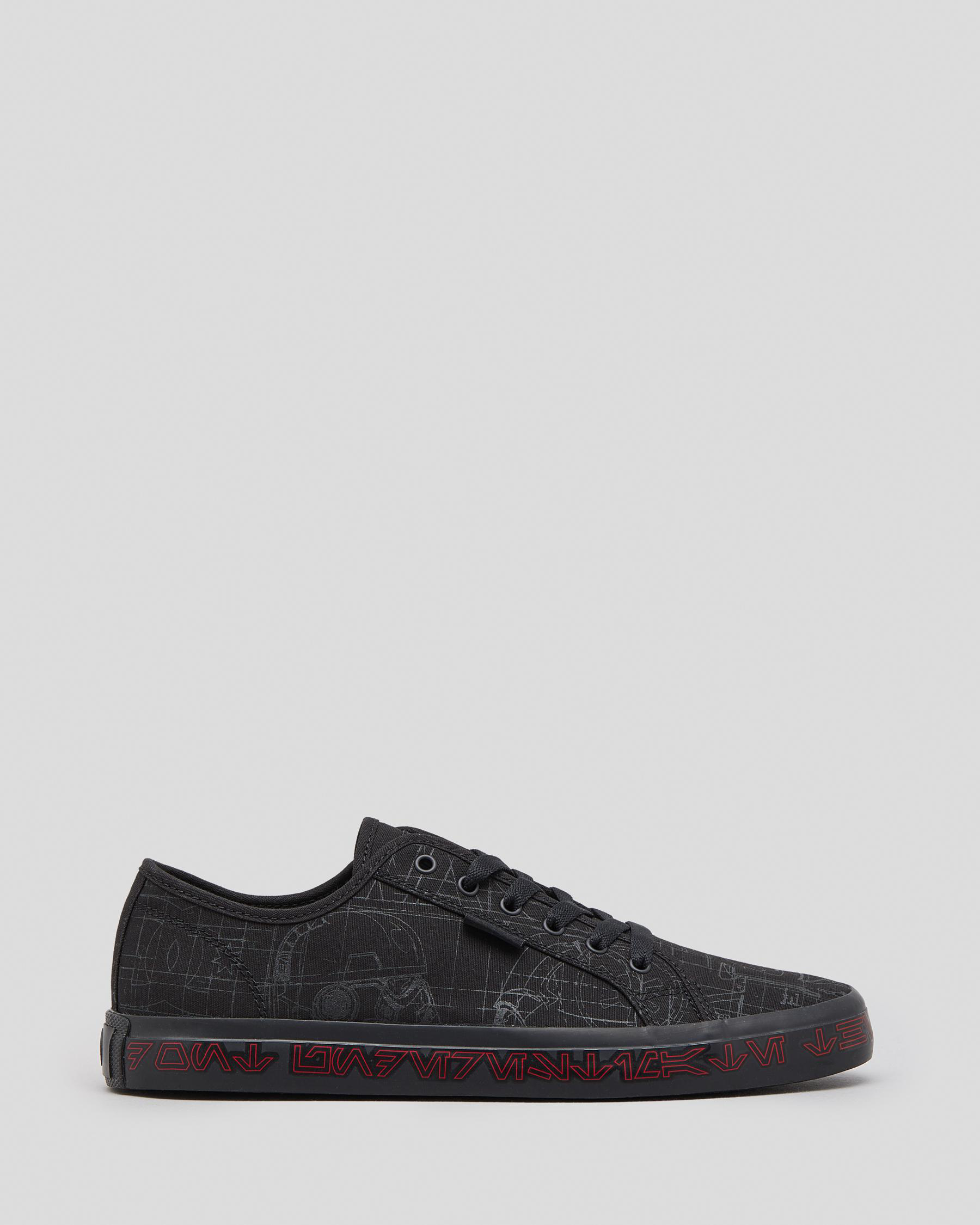 Shop DC Shoes Manual Shoes In Black/grey/red - Fast Shipping & Easy ...