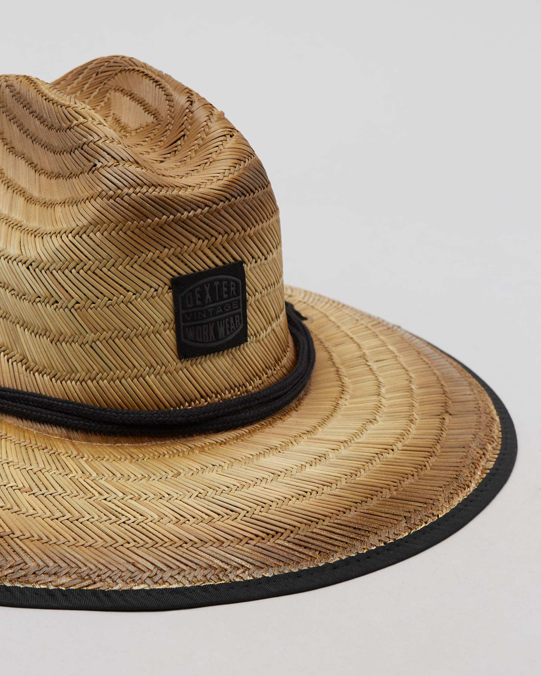 Shop Dexter Shadow Straw Hat In Natural - Fast Shipping & Easy Returns ...