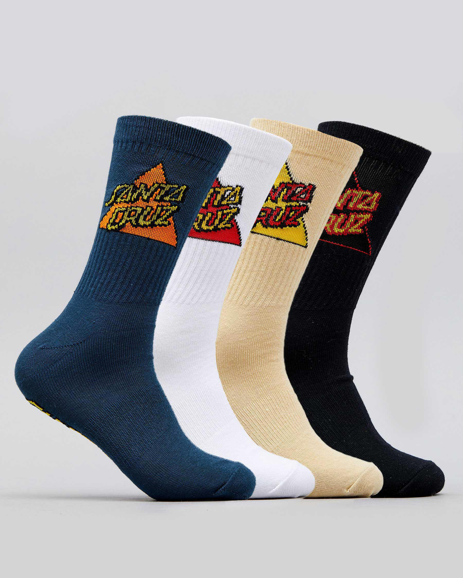 Shop Santa Cruz Not a Dot Pop Sock Pack In Multi - Fast Shipping & Easy ...