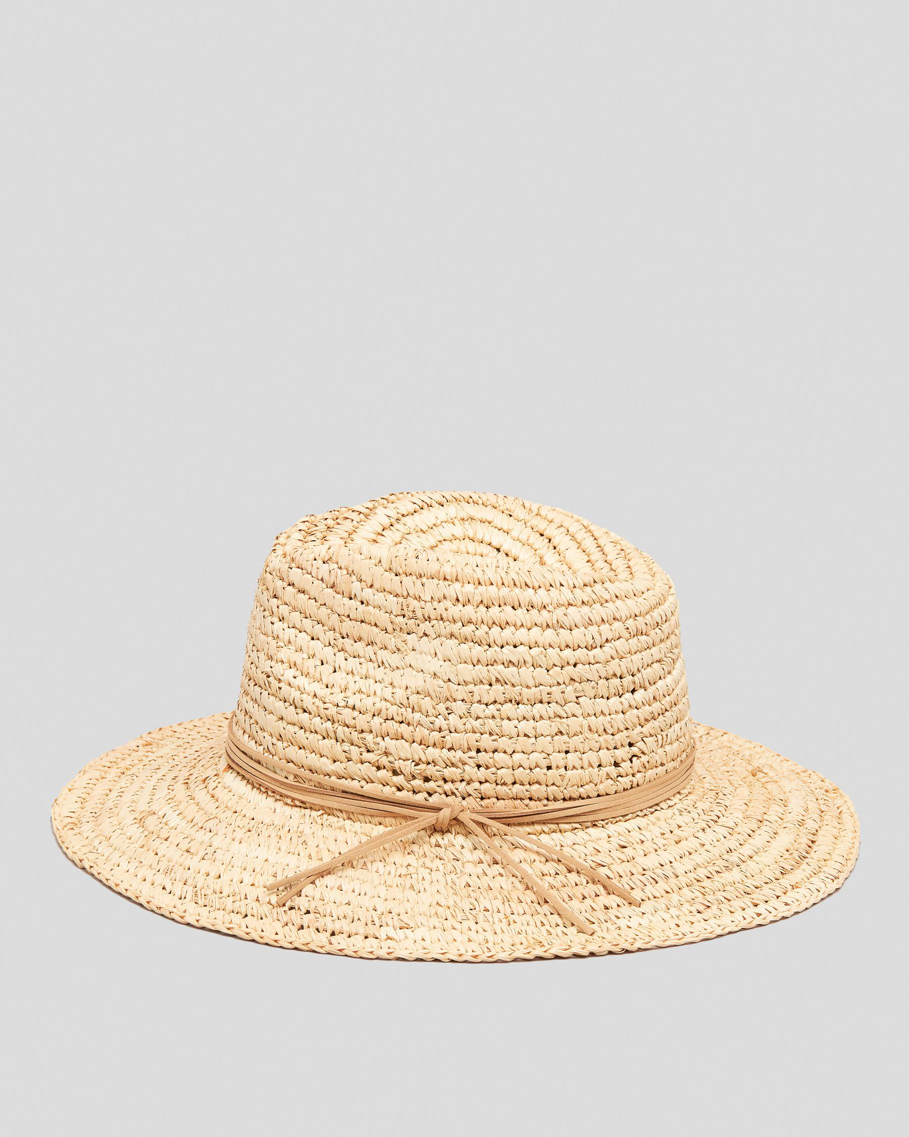 Shop Mooloola Isabella Panama Hat In Natural - Fast Shipping & Easy ...