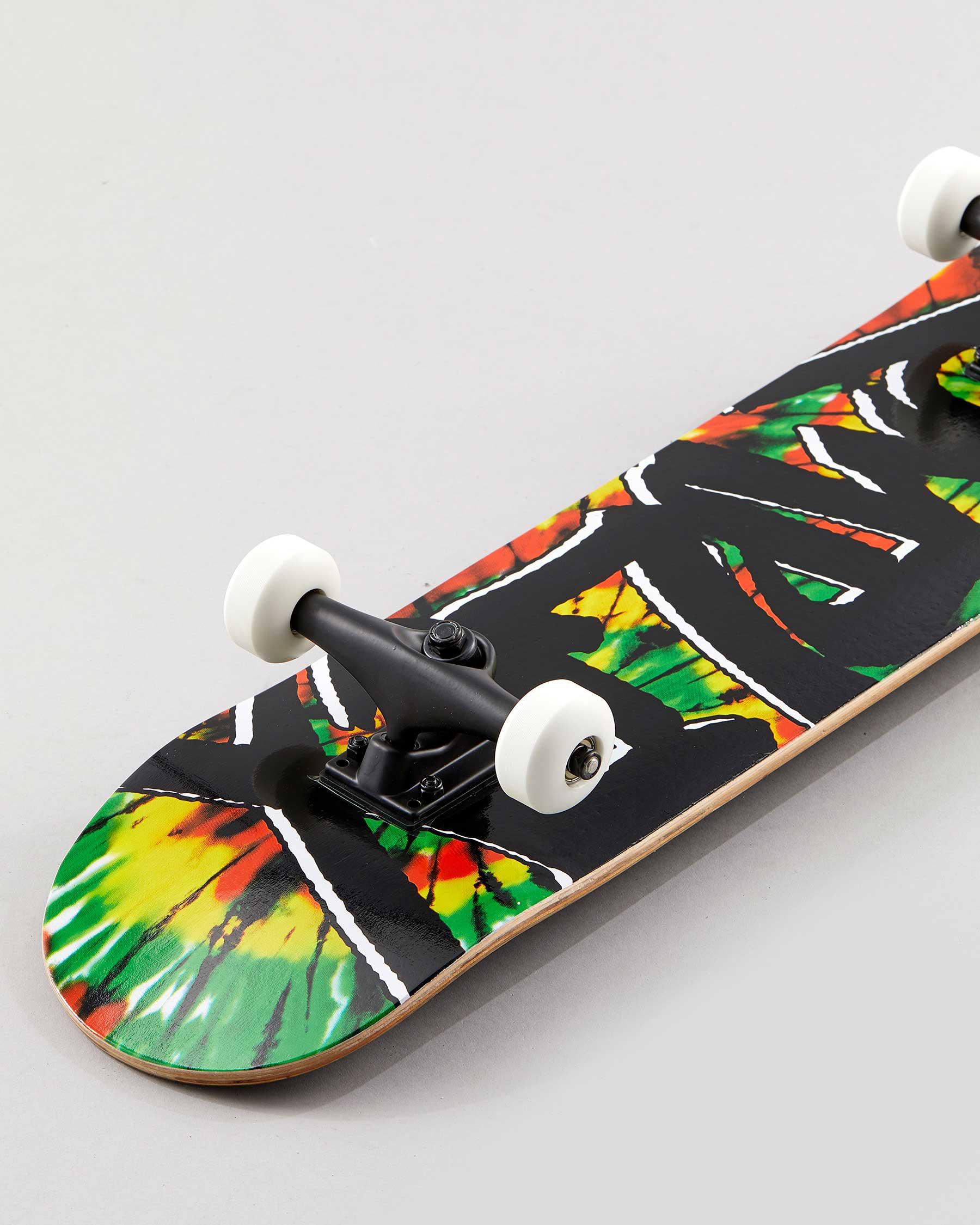 Shop Komplex Zion Complete Skateboard In Rasta - Fast Shipping & Easy ...