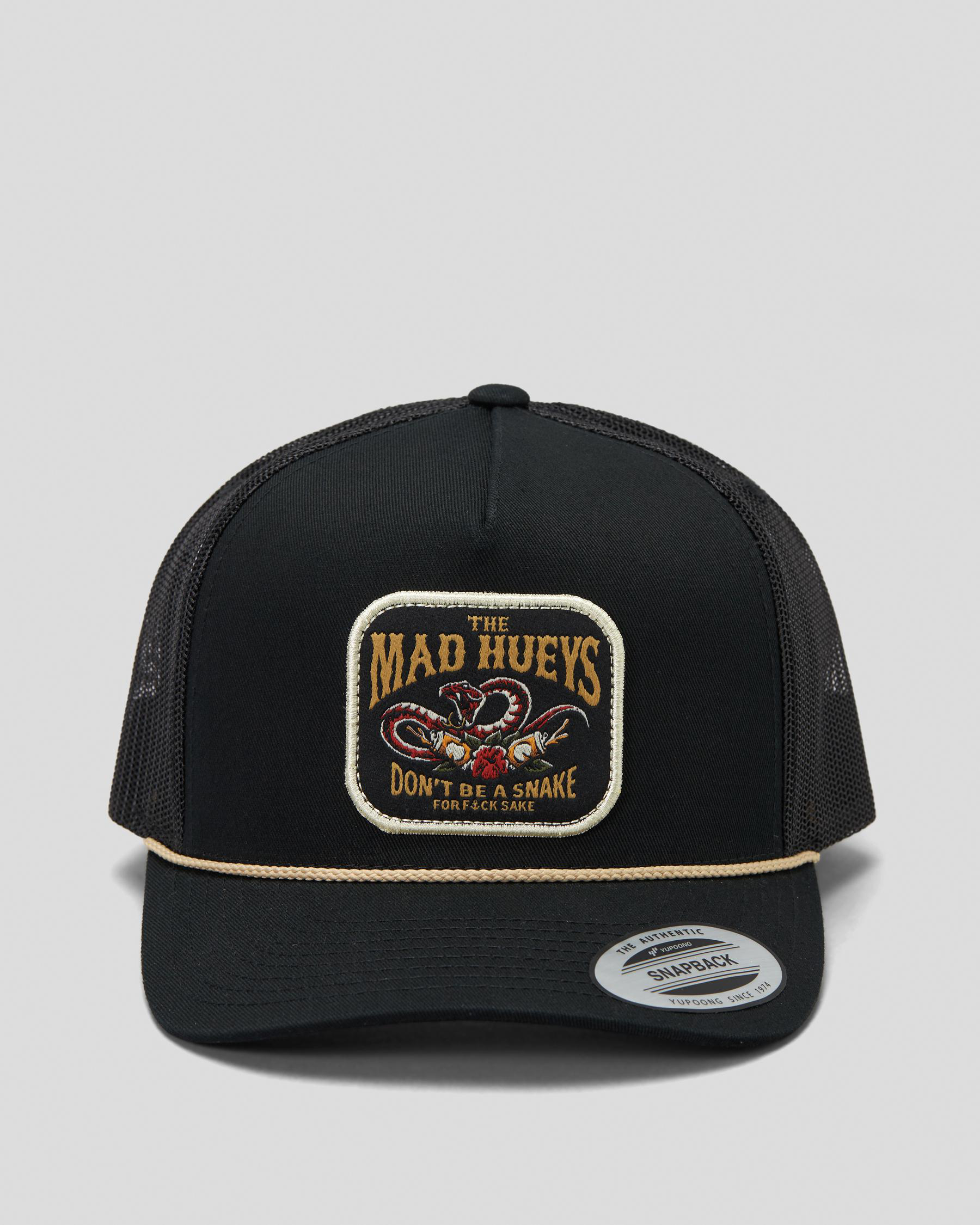Shop The Mad Hueys Dont Be A Snake In Black - Fast Shipping & Easy ...