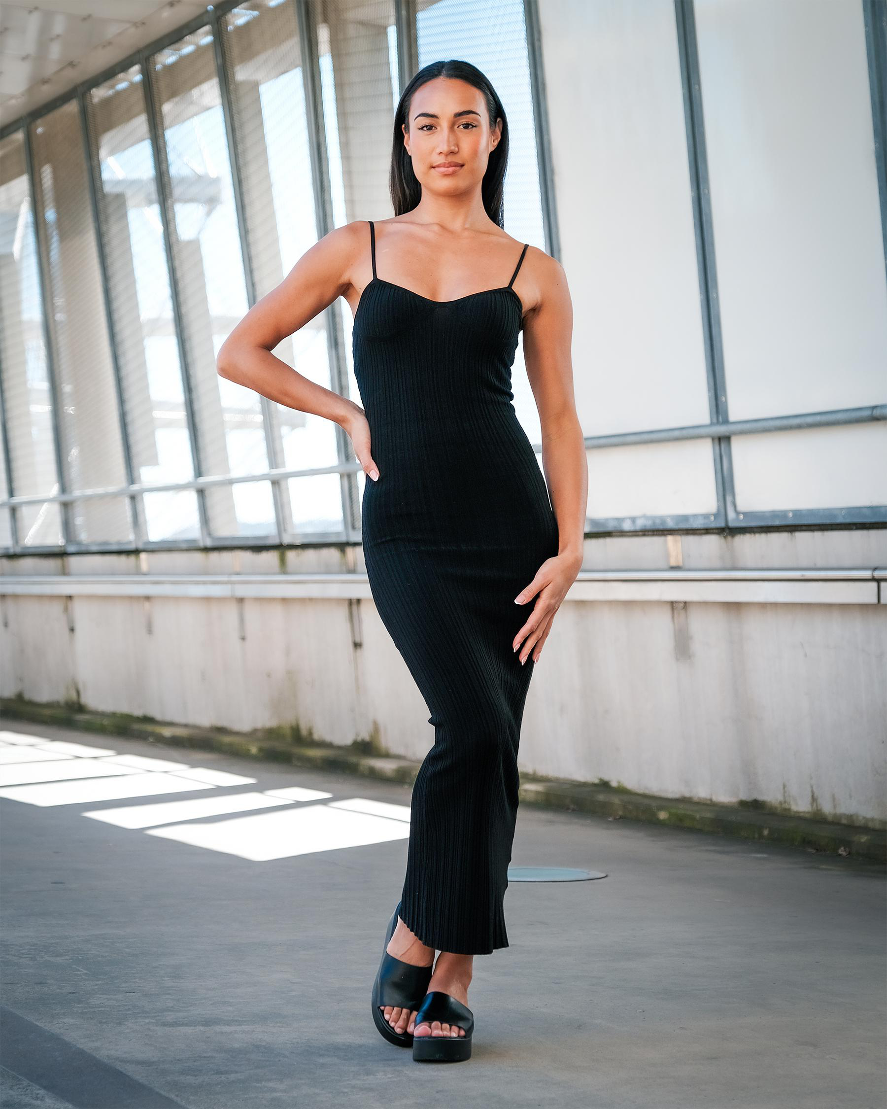 Shop Ava And Ever Jemma Maxi Dress In Black - Fast Shipping & Easy ...