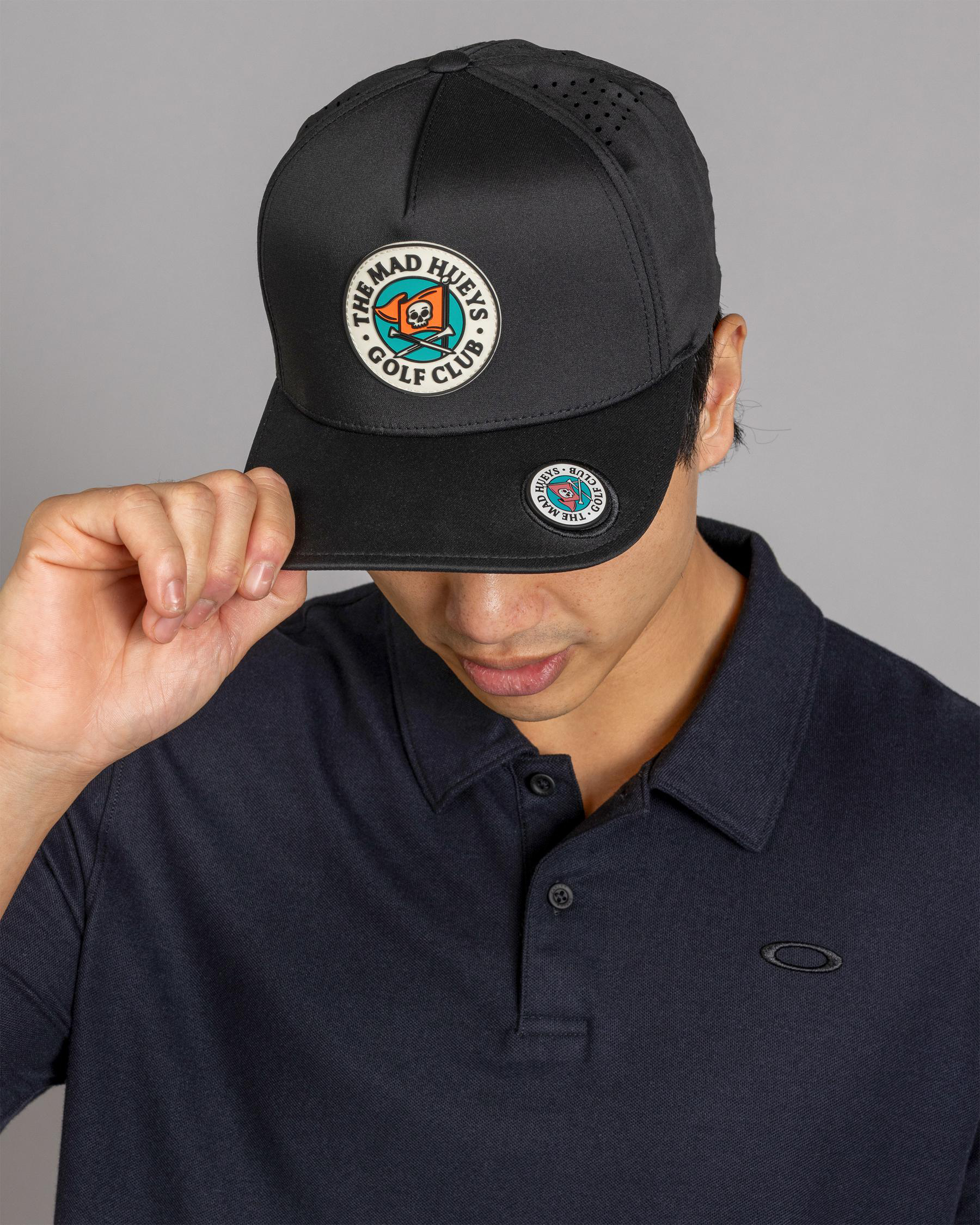 The Mad Hueys Loose Golf 110 Snapback Cap In Black - FREE* Shipping ...
