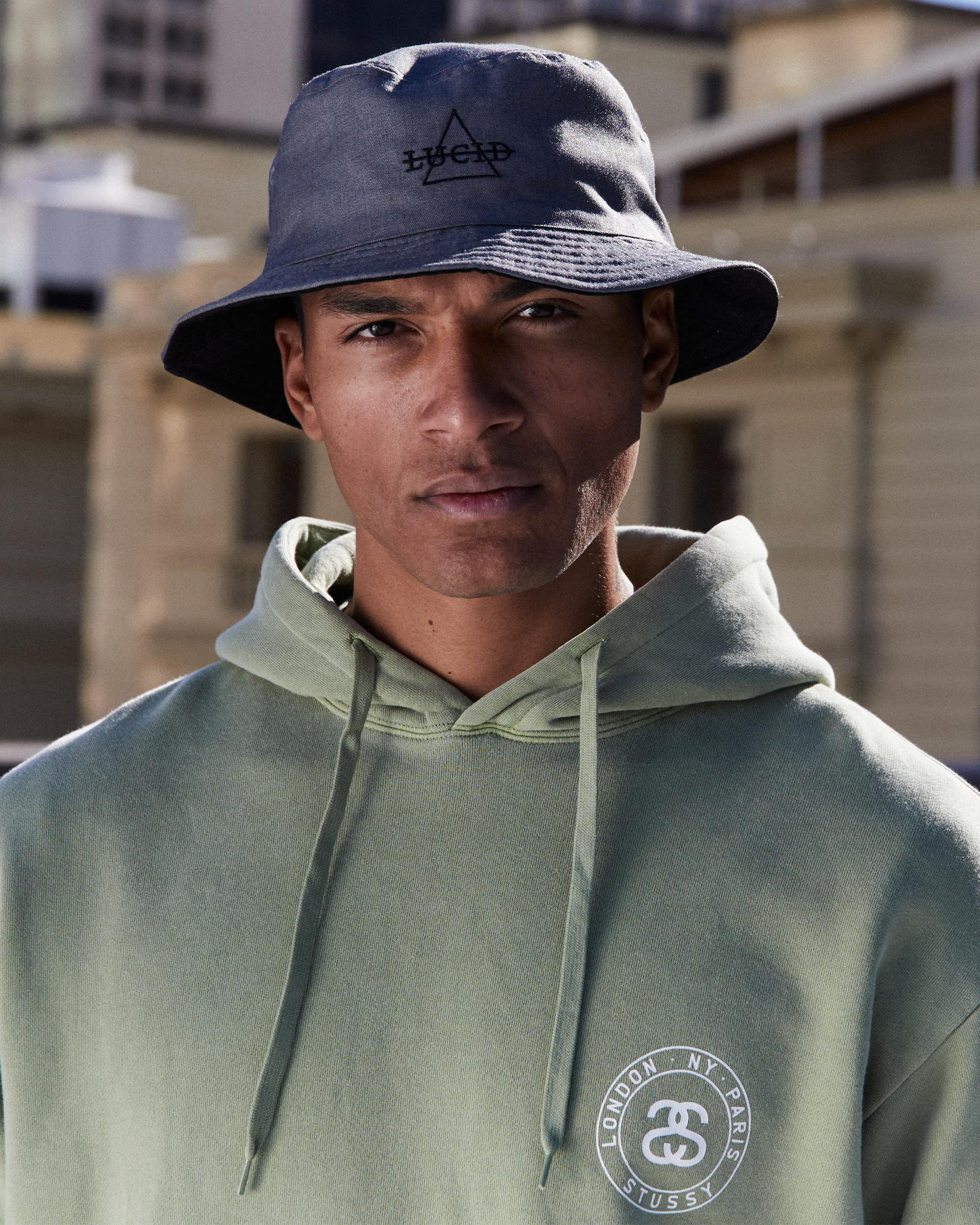 Shop Lucid Wisdom Bucket Hat In Black/grey Heather - Fast Shipping ...