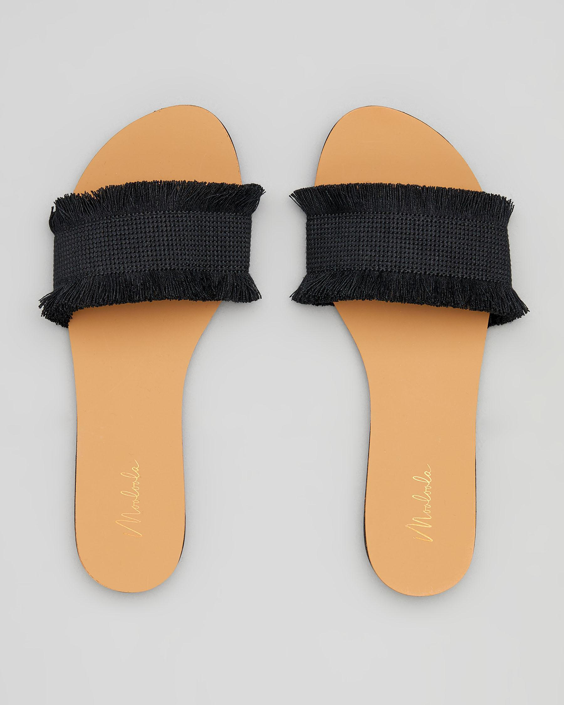 Shop Mooloola Ellie Sandals In Black - Fast Shipping & Easy Returns ...