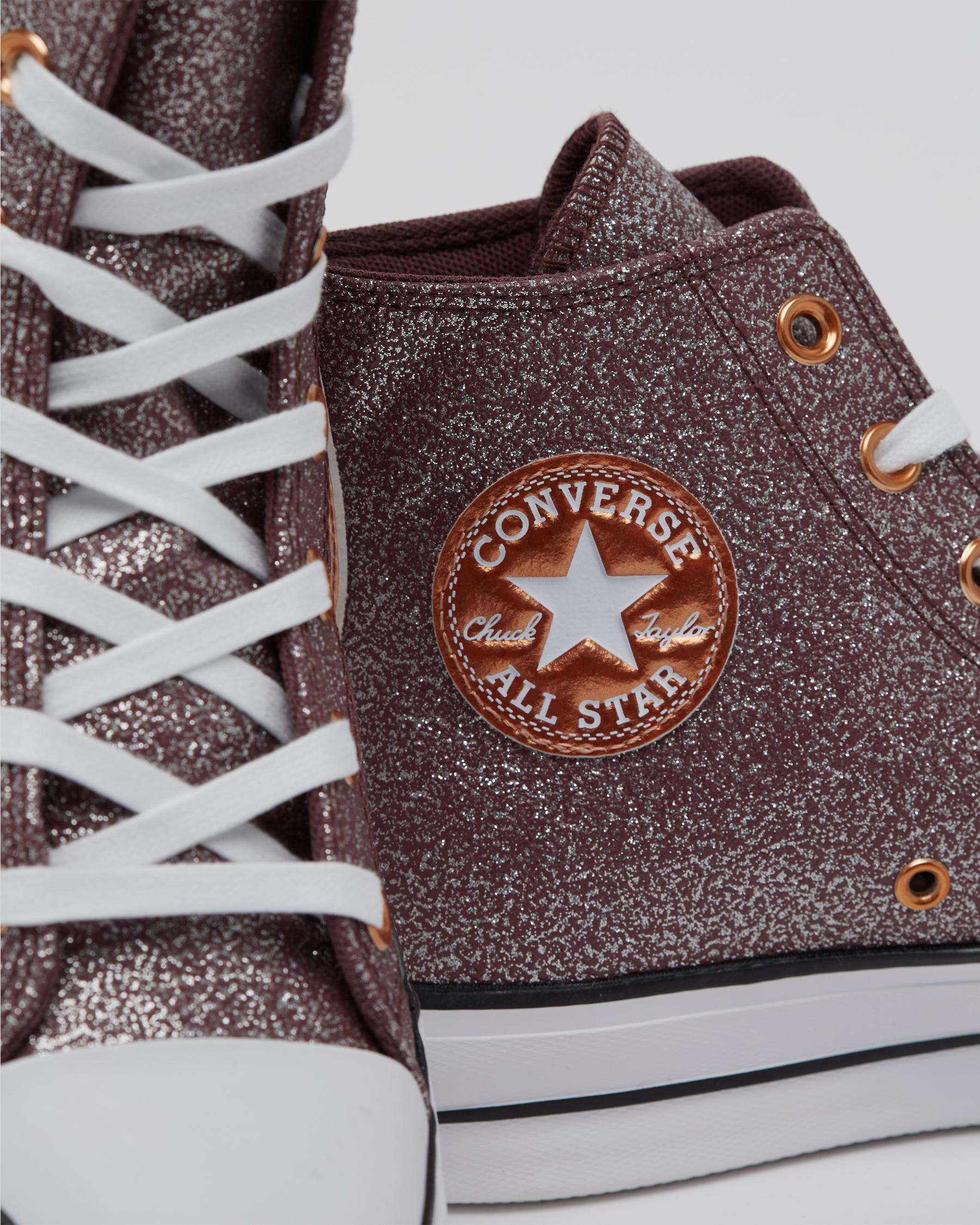Shop Converse Womens Chuck Taylor All Star Lift Forest Glam Shoes In ...