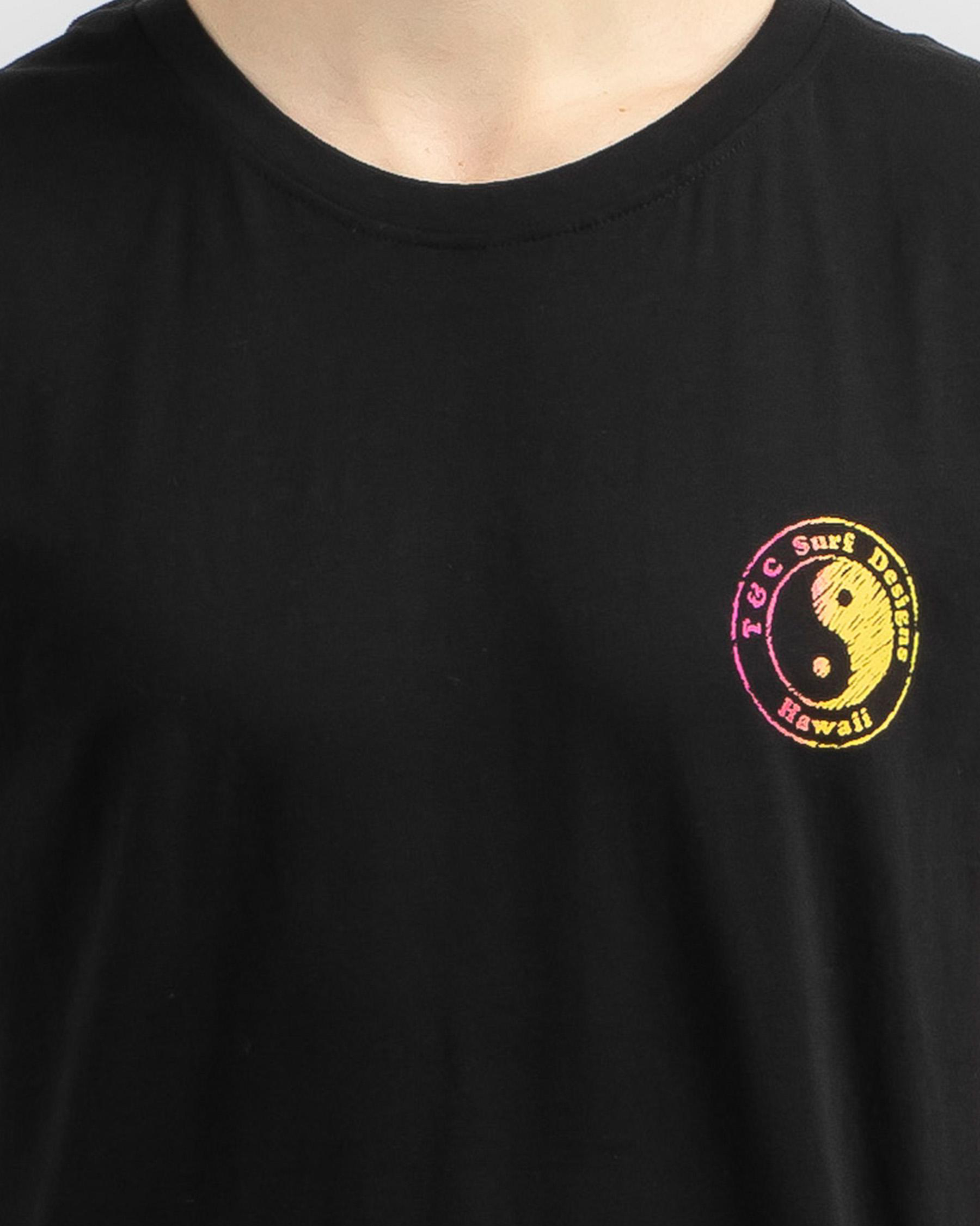 Shop Town & Country Surf Designs Monochrome Muscle Tank In Black ...