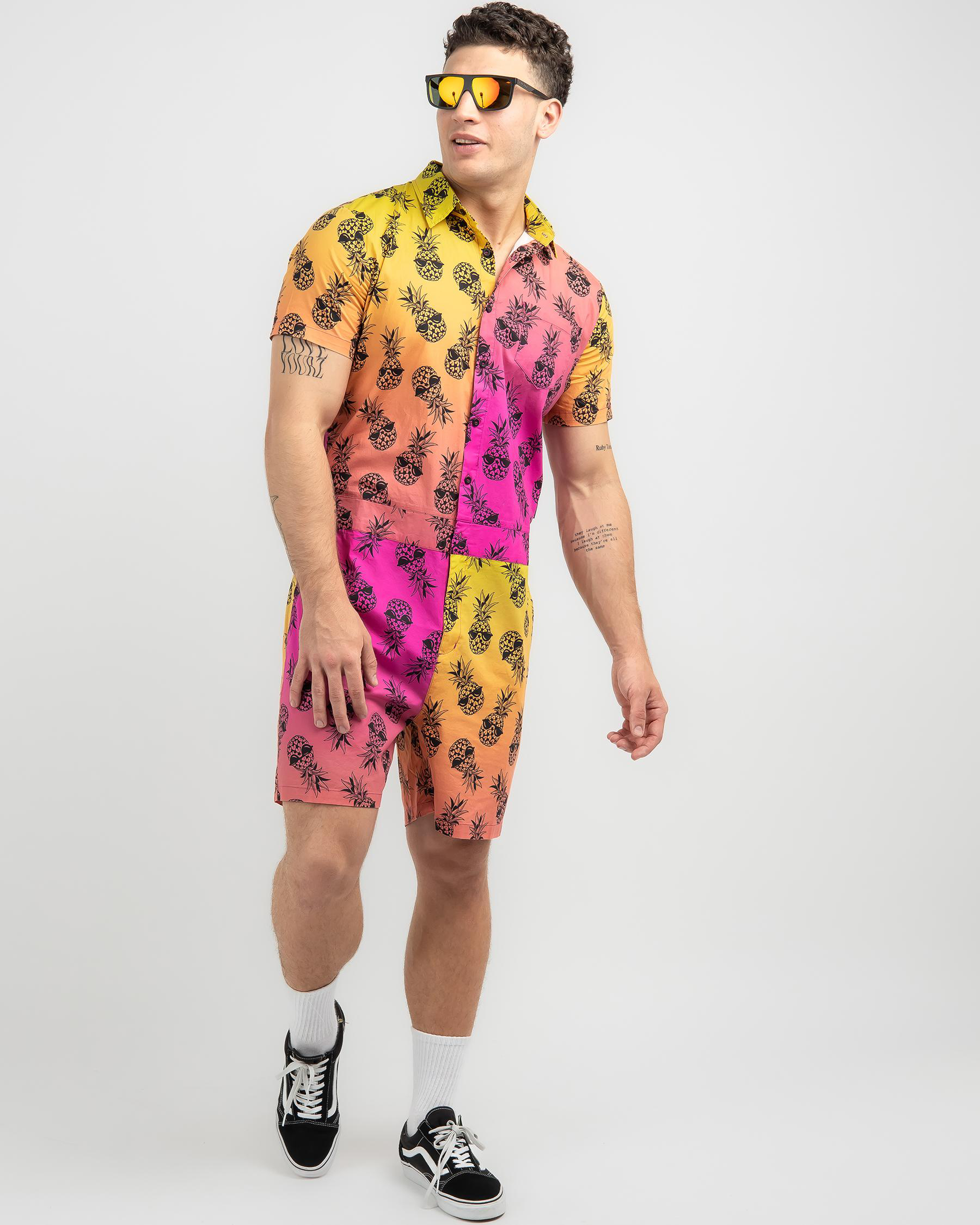 Shop Lucid Tropical Fade Romper In Multi - Fast Shipping & Easy Returns ...