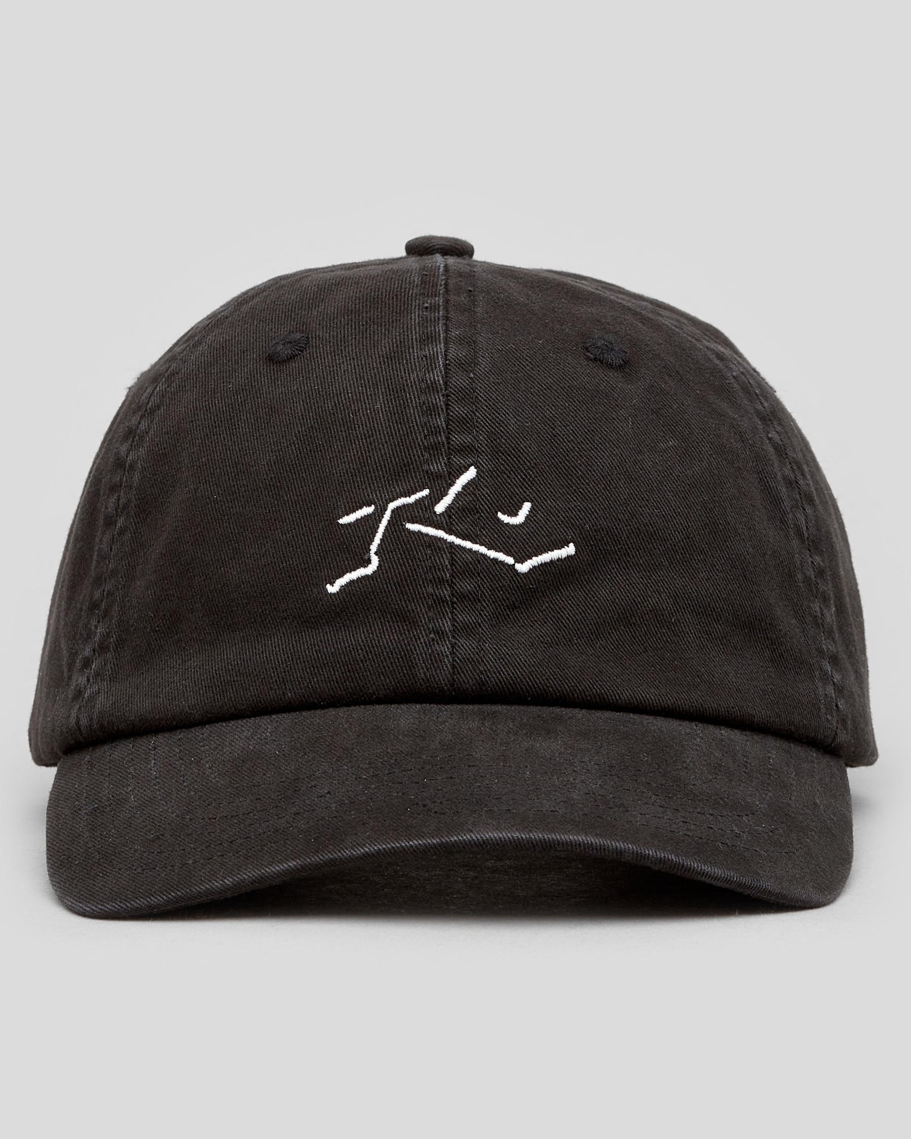 Shop Rusty Shadow Adjustable Cap In Black - Fast Shipping & Easy ...