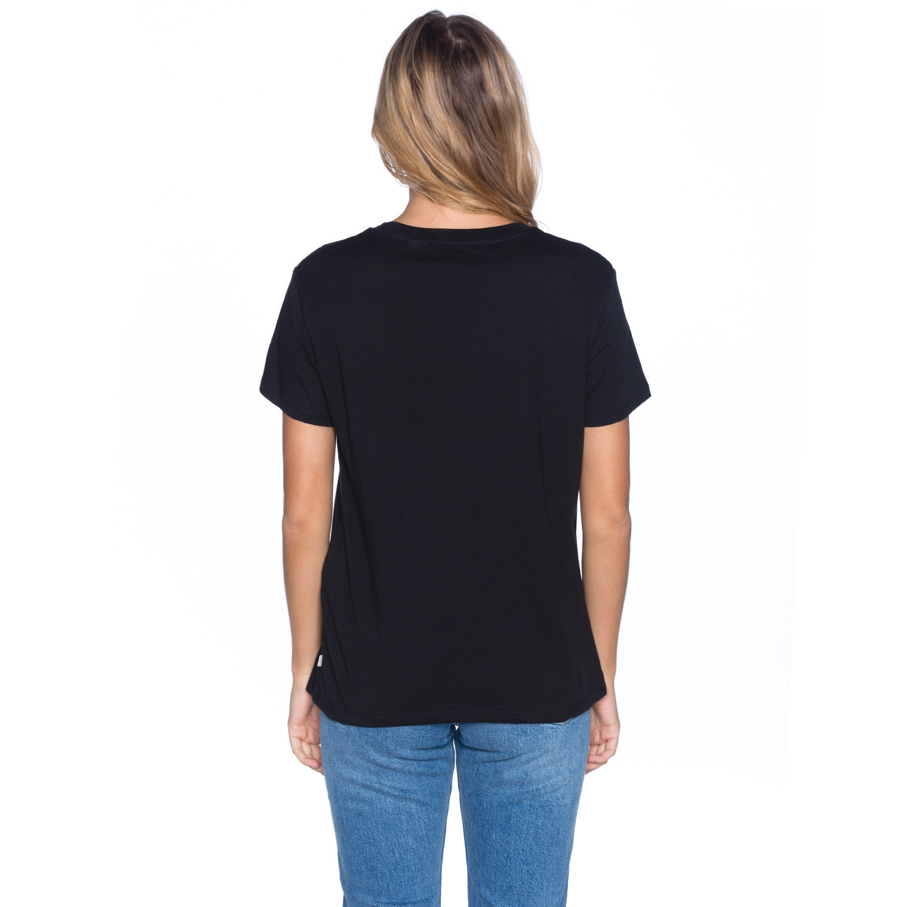 Shop Levi's The Perfect T-Shirt In Black - Fast Shipping & Easy Returns ...