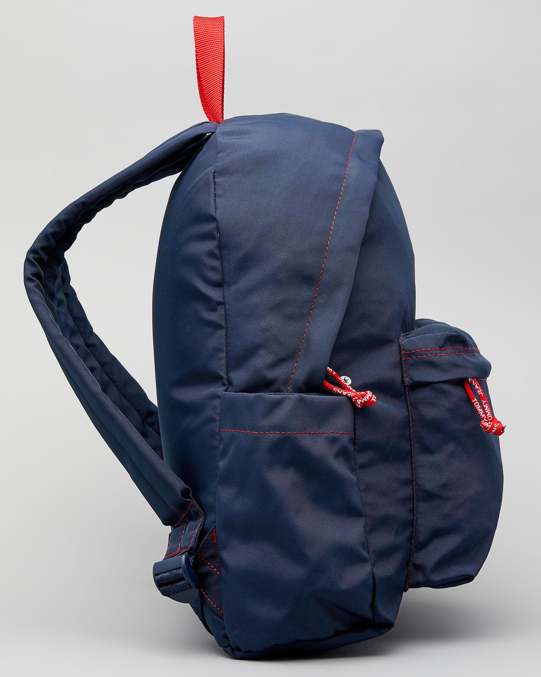 Shop Tommy Hilfiger Campus Boy Backpack In Twilight Navy - Fast ...