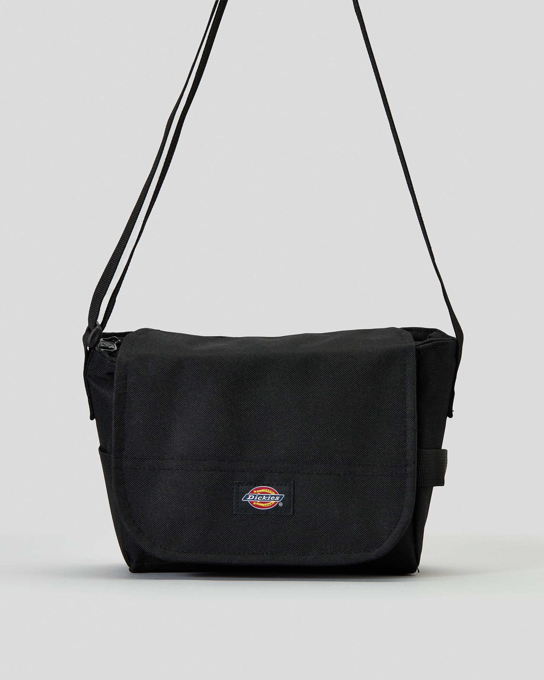 Dickies Basic Courier Bag In Black - FREE* Shipping & Easy Returns ...