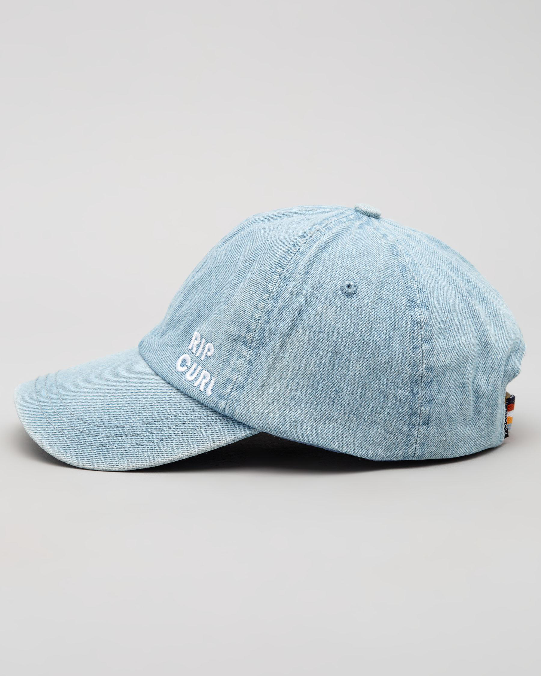 Shop Rip Curl Girls' Revival Cap In Blue - Fast Shipping & Easy Returns ...