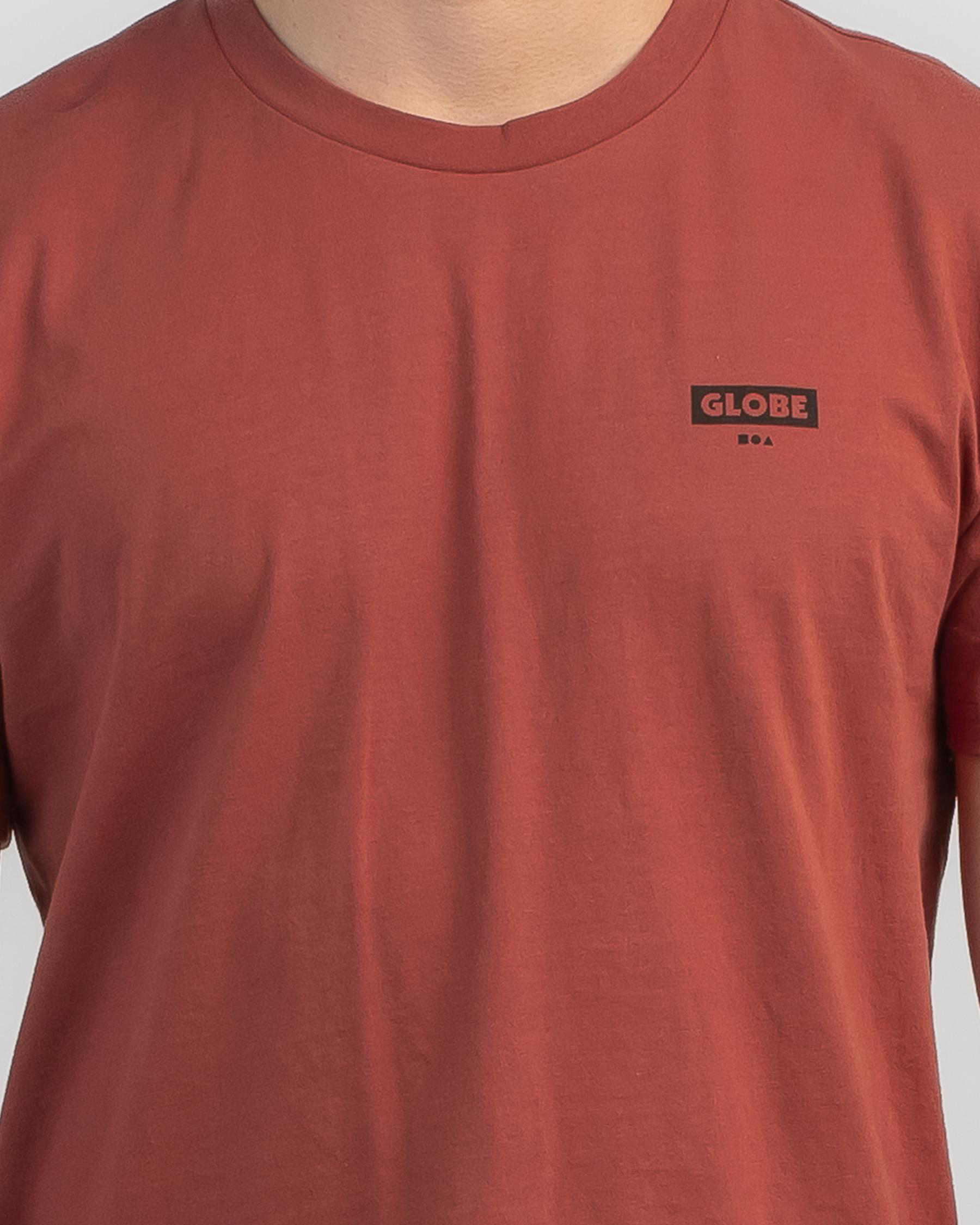 Shop Globe Living Low Velocity T-Shirt In Dark Walnut - Fast Shipping ...