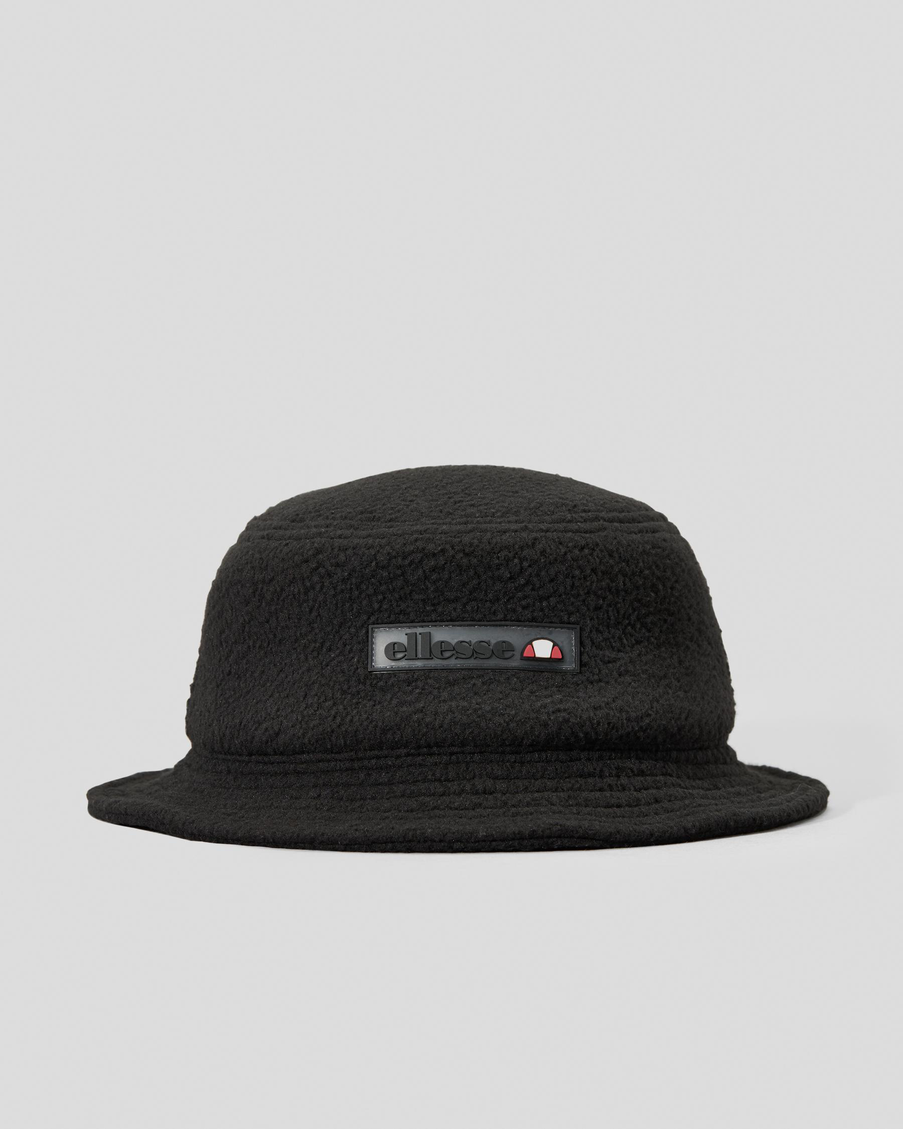 Shop Ellesse Levanna Bucket Hat In Black - Fast Shipping & Easy Returns ...