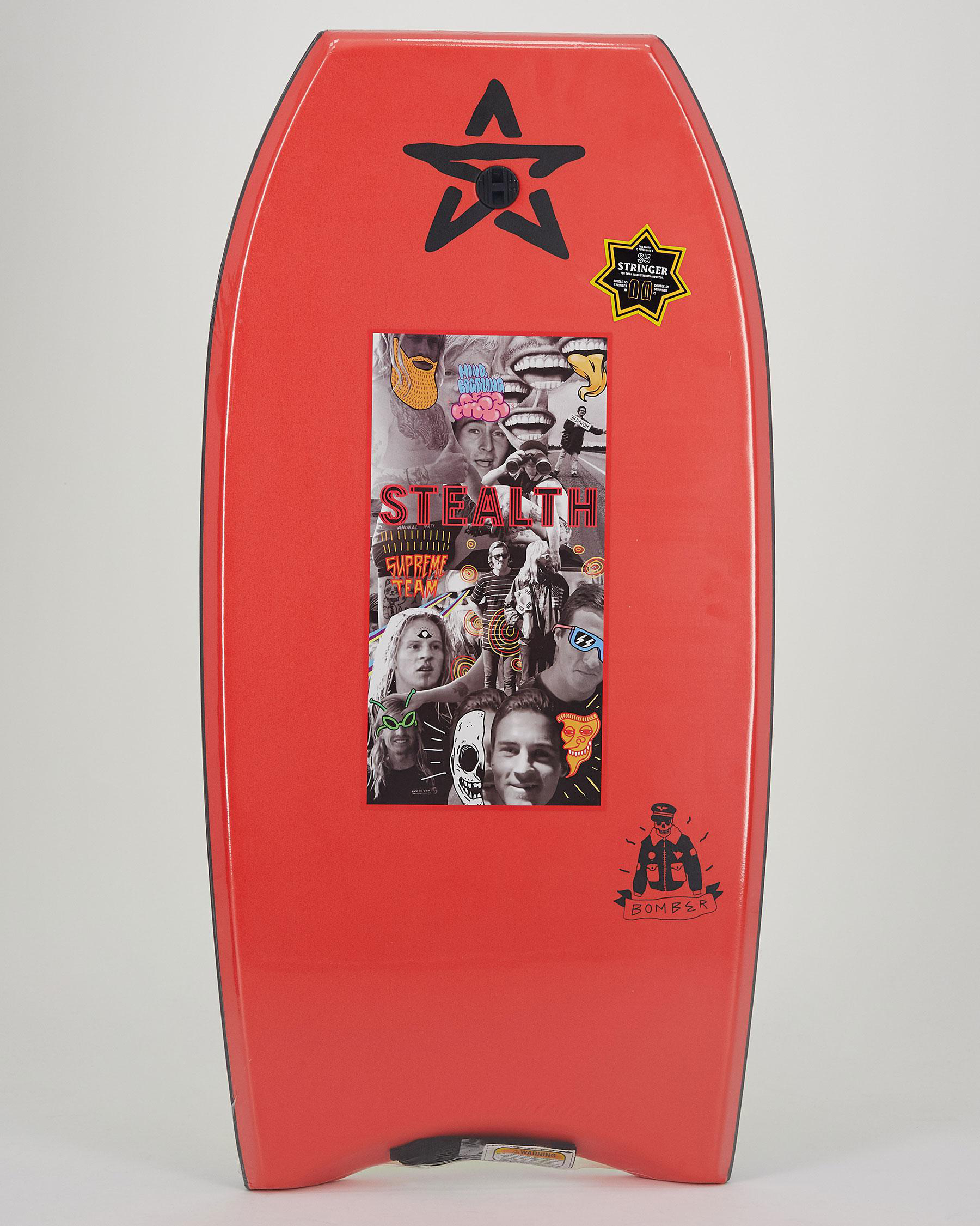 Shop Stealth Bomber 45" Bodyboard In Red - Fast Shipping & Easy Returns ...