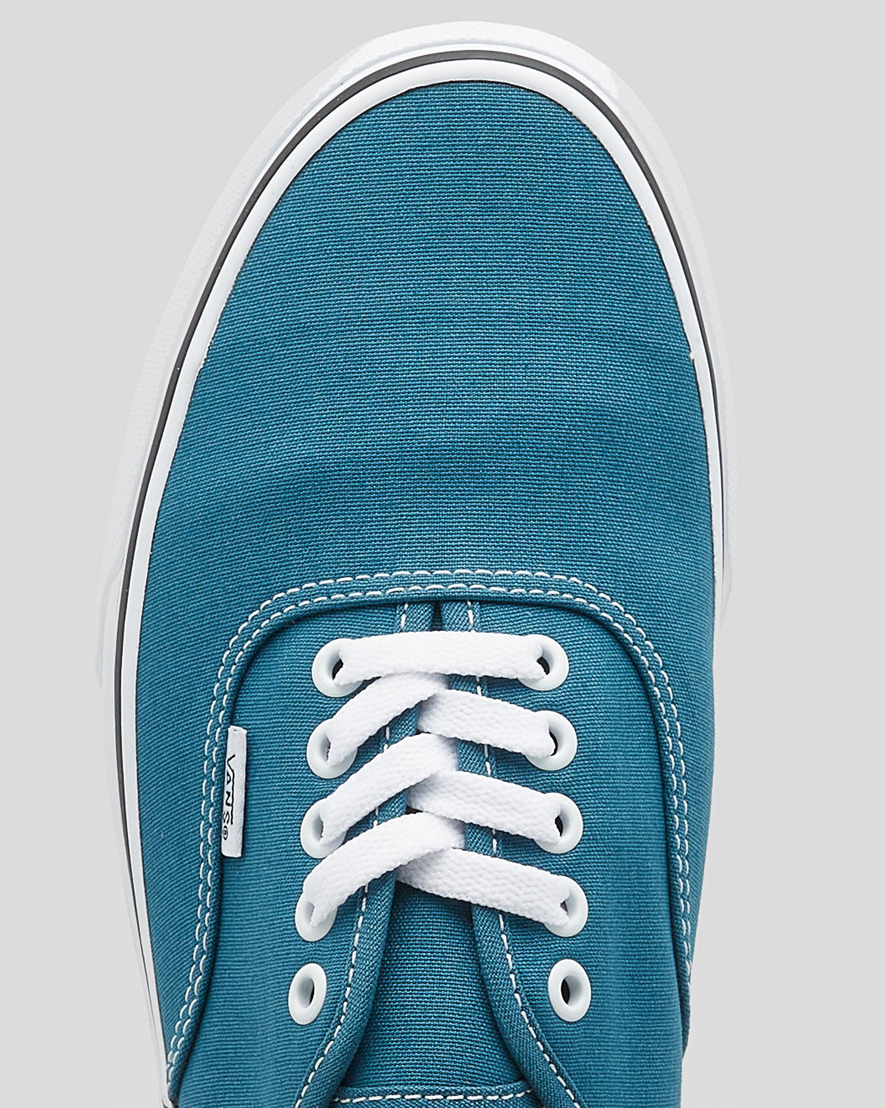 Shop Vans Authentic Shoes In Blue Coral/true White - Fast Shipping ...