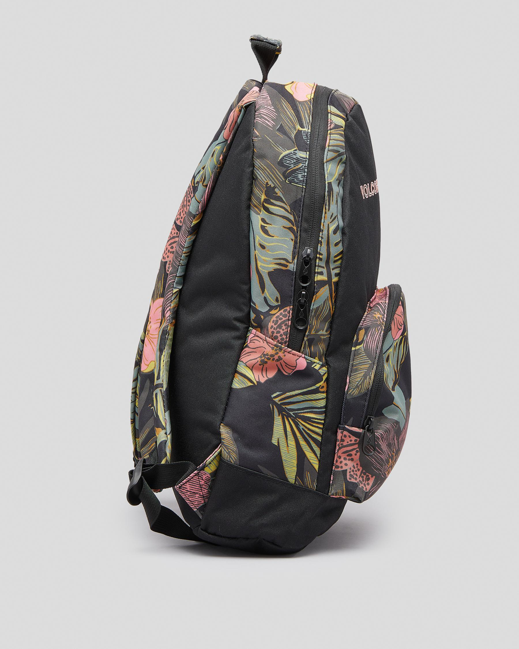 Shop Volcom Patch Attack Retreat Backpack In Espresso - Fast Shipping ...