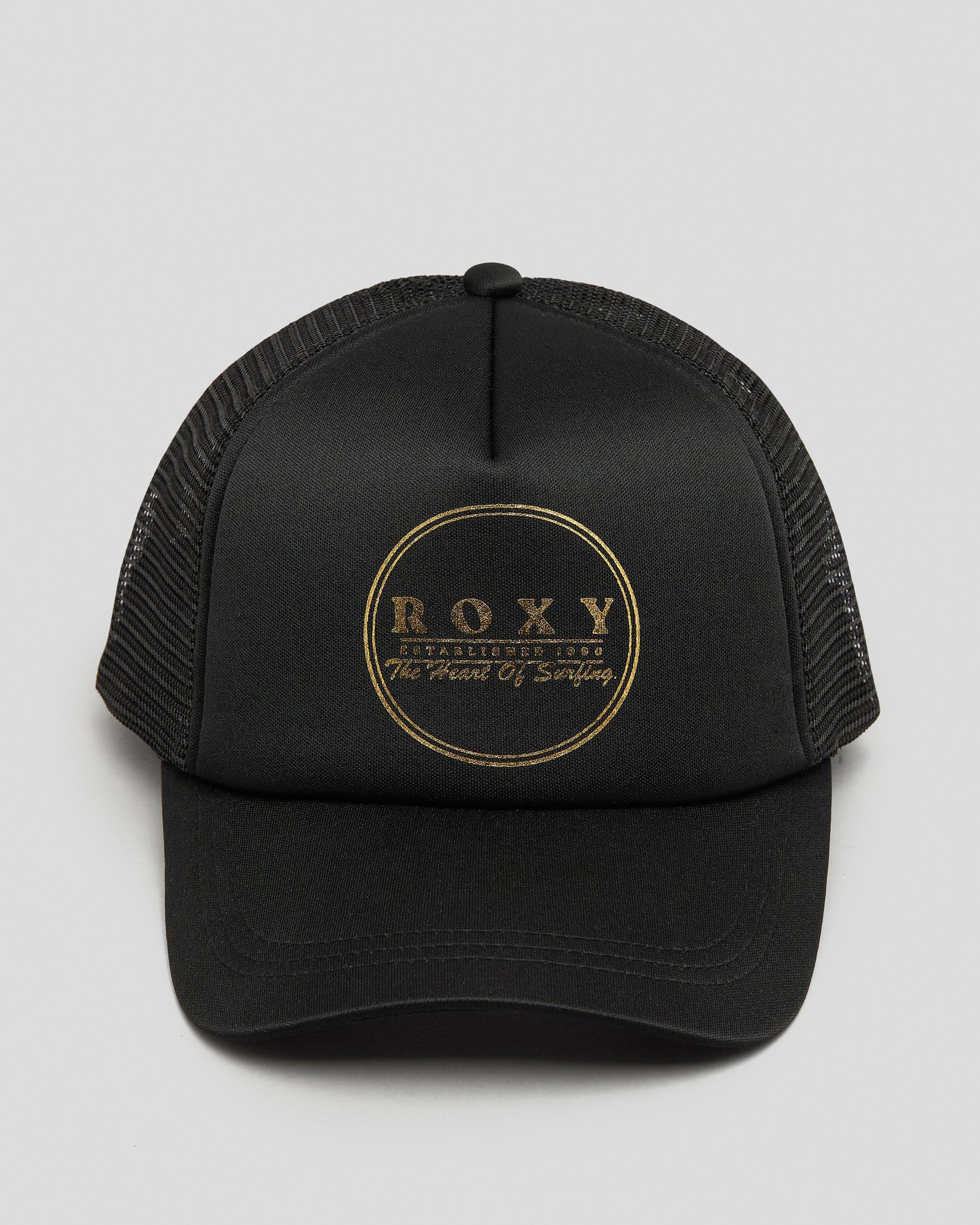 Roxy Brennan Trucker Cap In Anthracite | City Beach United States