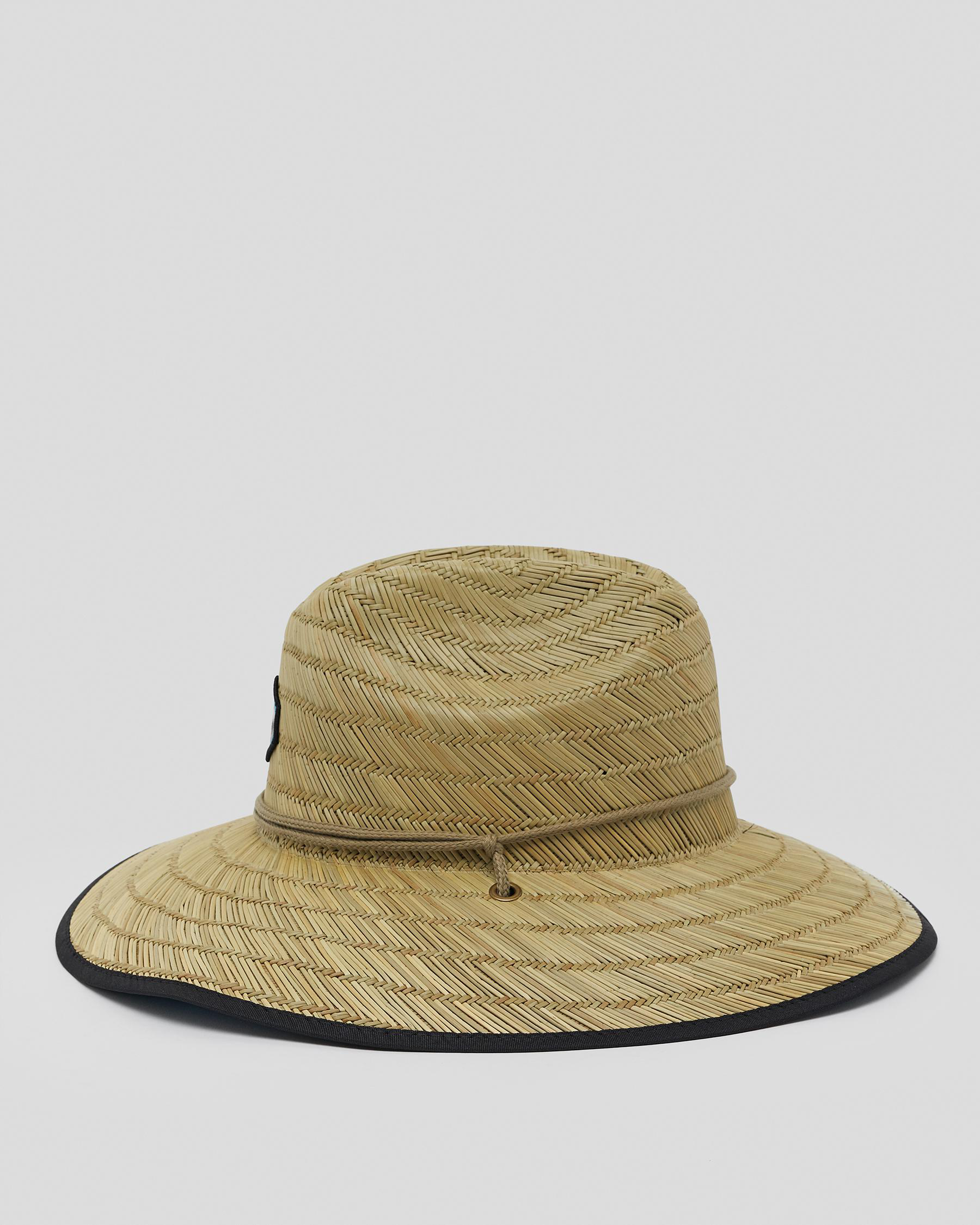 Shop Sanction Deceit Straw Hat In Natural - Fast Shipping & Easy ...