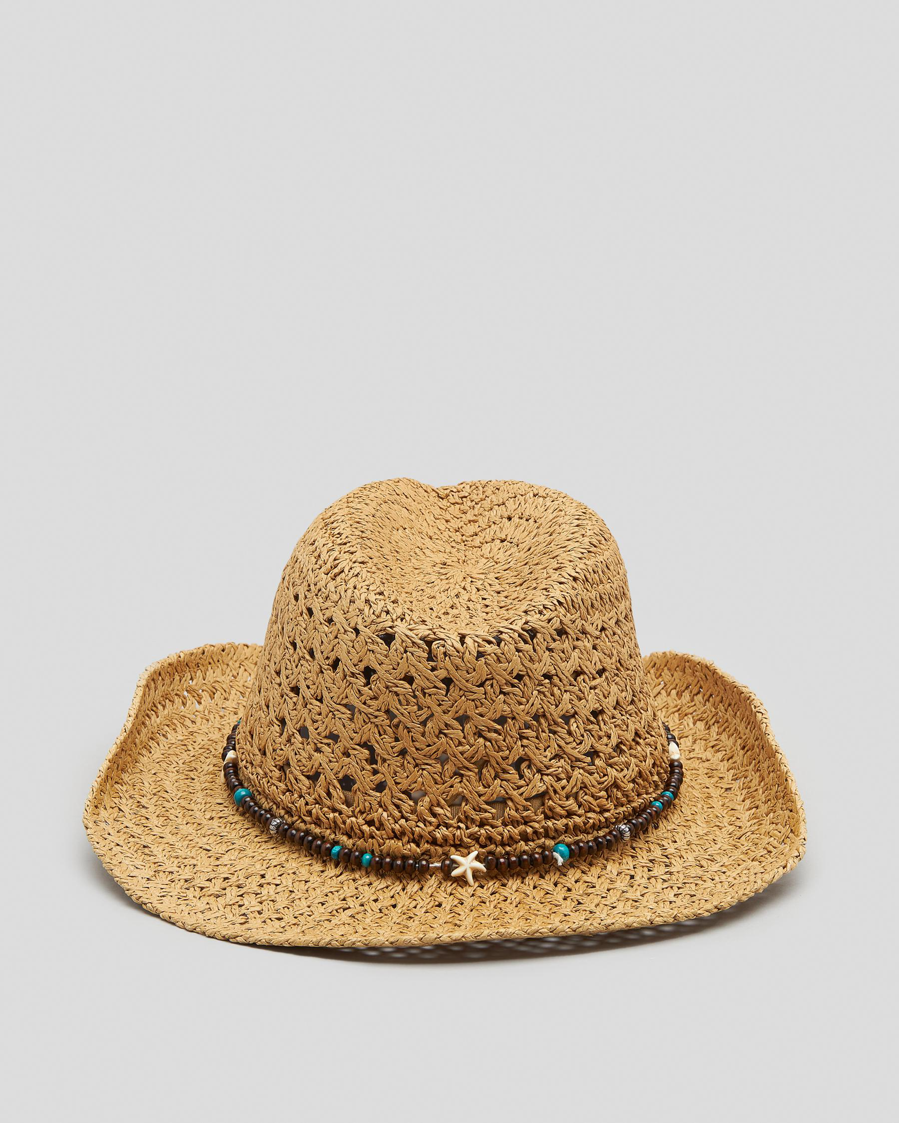 Shop Mooloola Vera Cowgirl Hat In Caramel - Fast Shipping & Easy ...