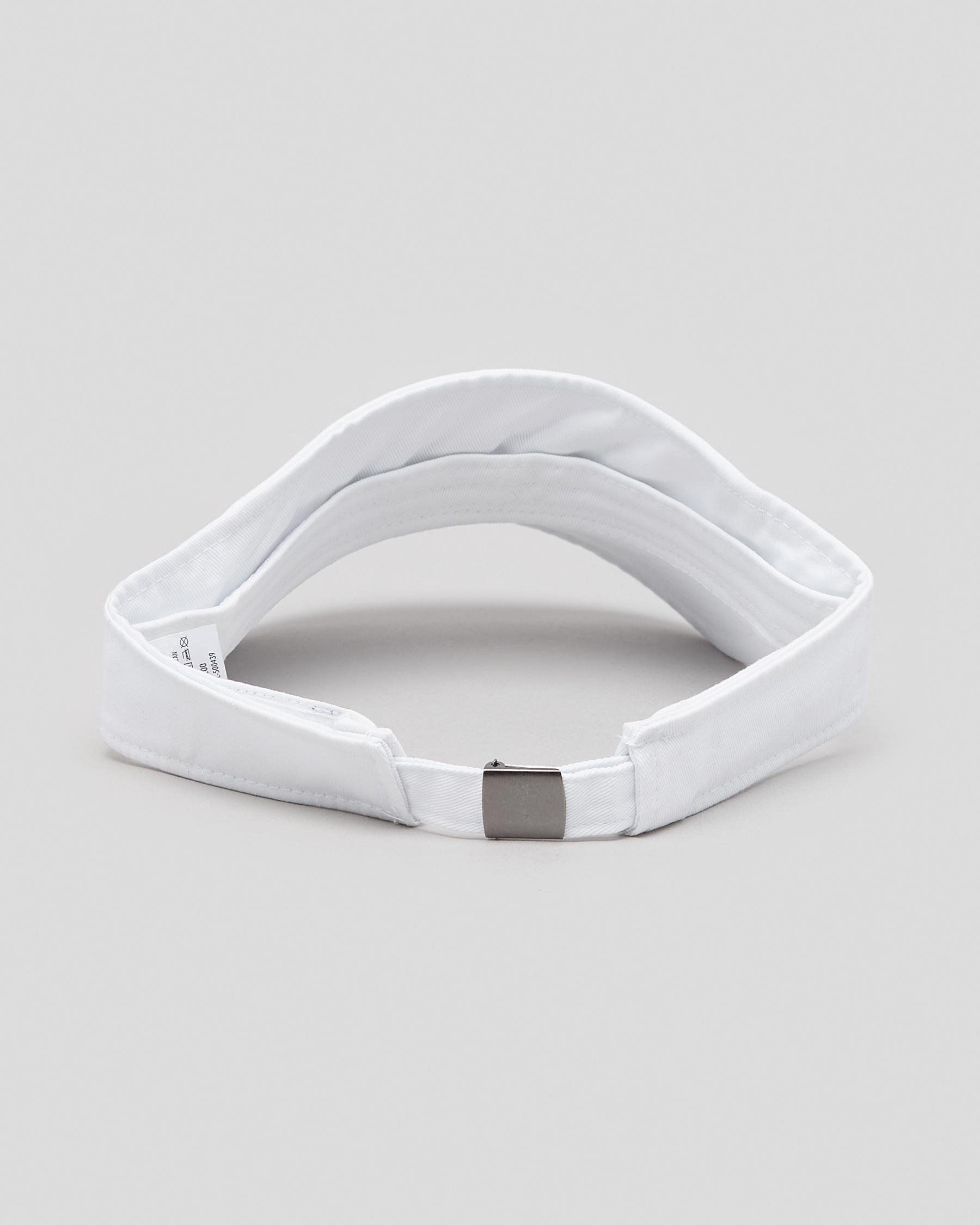Shop Champion Logo Visor In White - Fast Shipping & Easy Returns - City ...