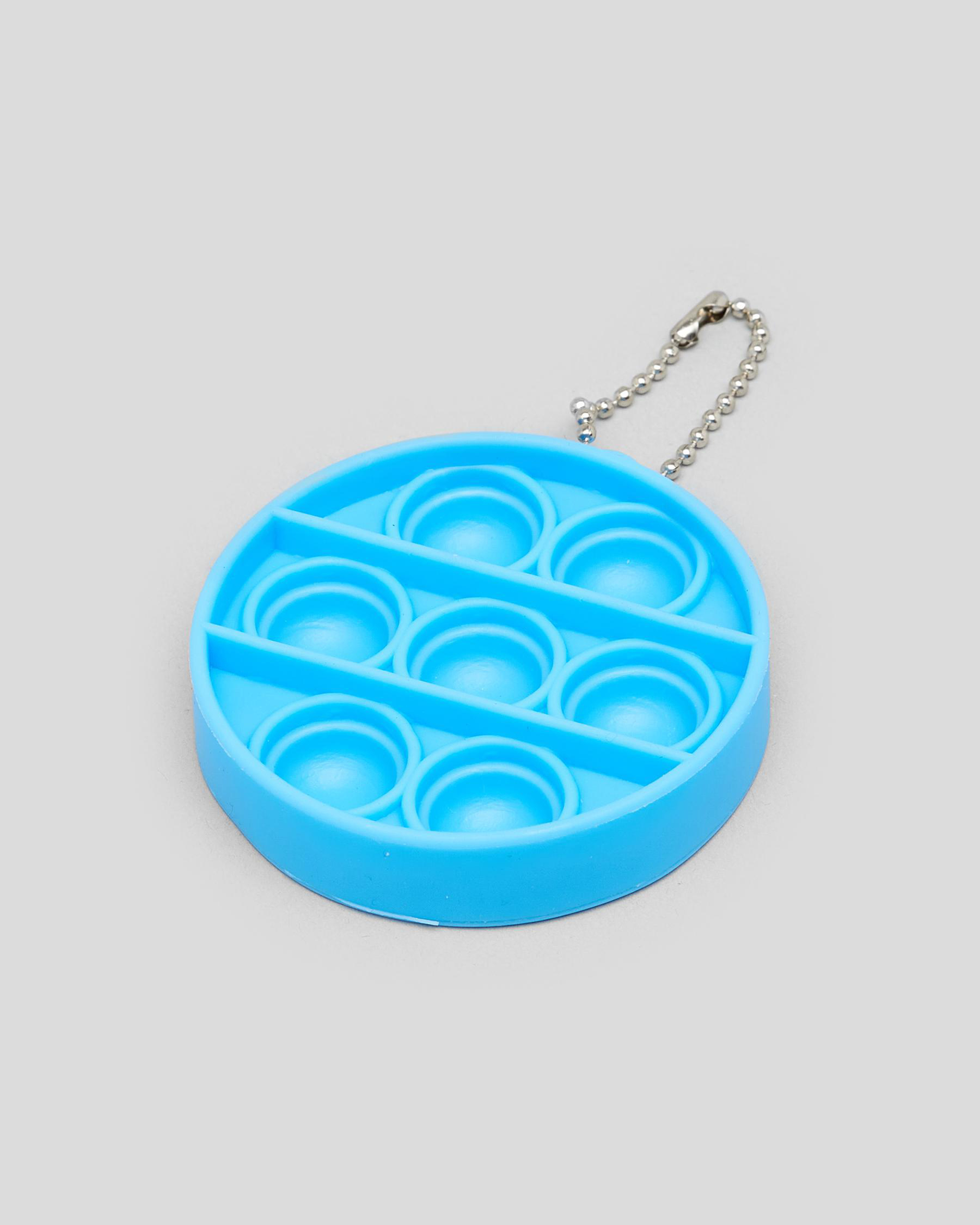 Shop Karyn In LA Push Pop Bubble Keyring In Blue - Fast Shipping & Easy ...