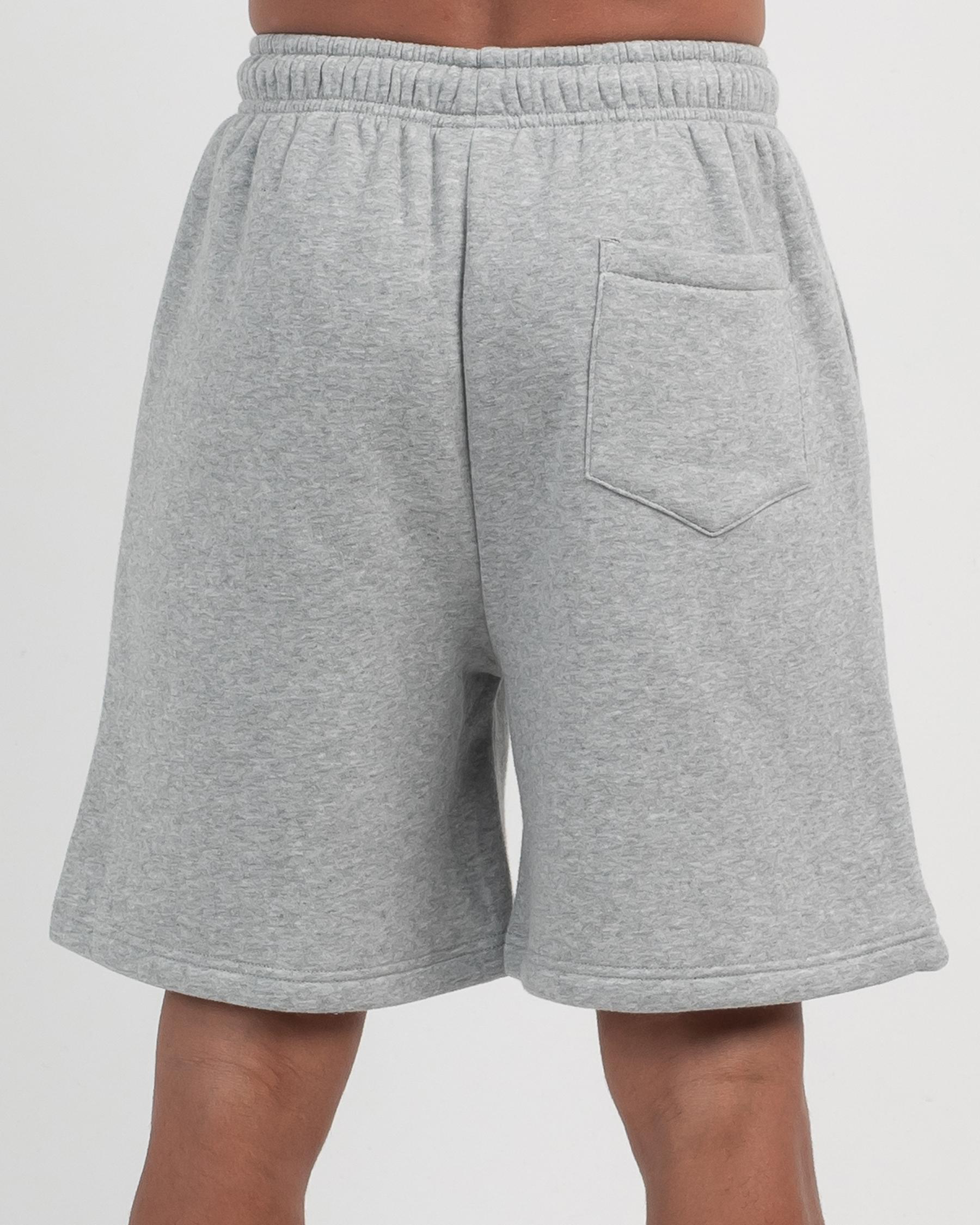 Shop Santa Cruz Classic Dot Track Shorts In Grey Marle - Fast Shipping ...
