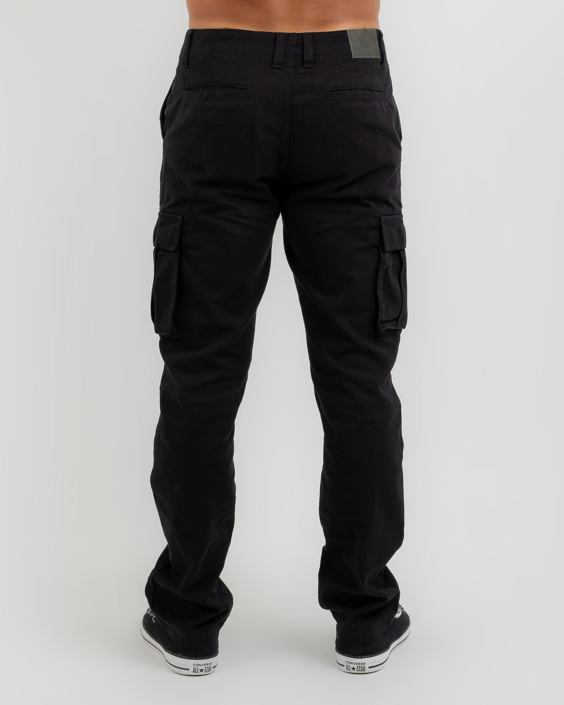Rusty Manila Cargo Pants In Black - FREE* Shipping & Easy Returns ...