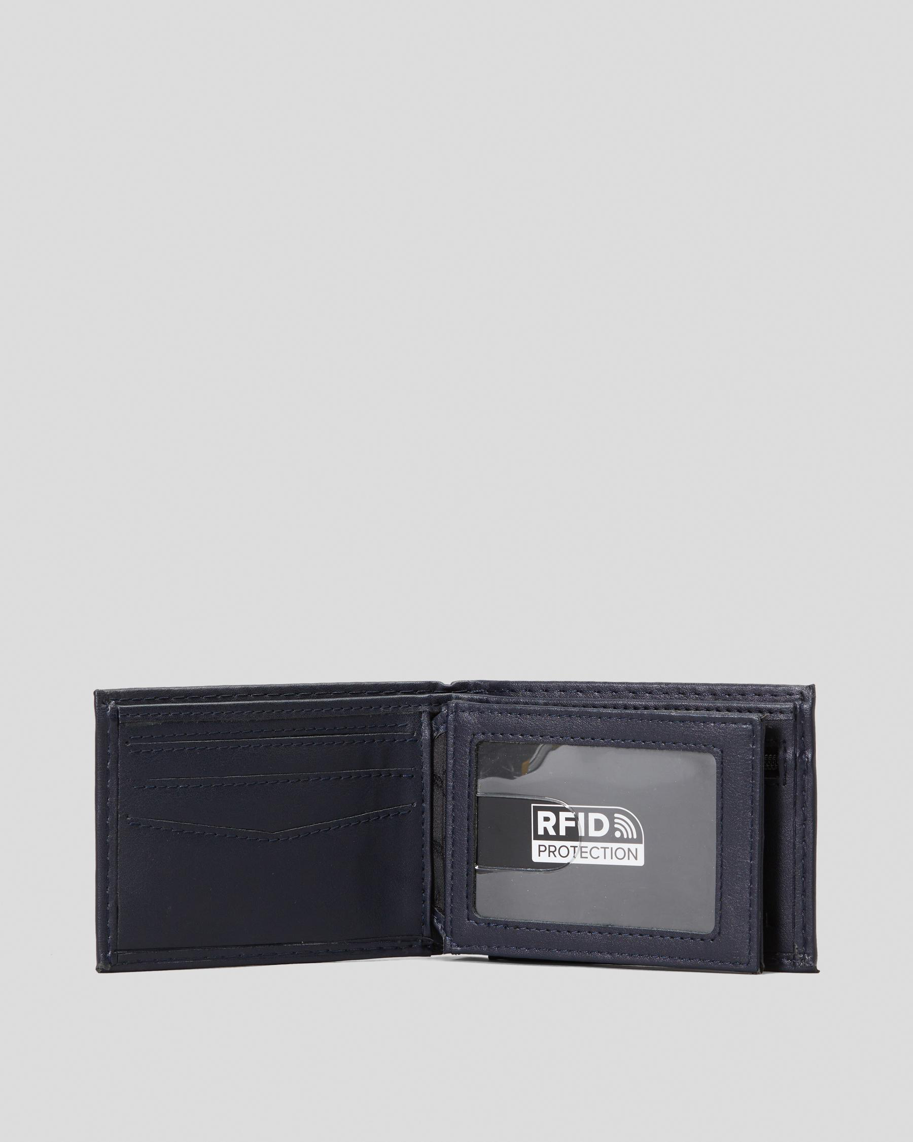 Shop Rip Curl Search RFID PU Slim Wallet In Navy - Fast Shipping & Easy ...