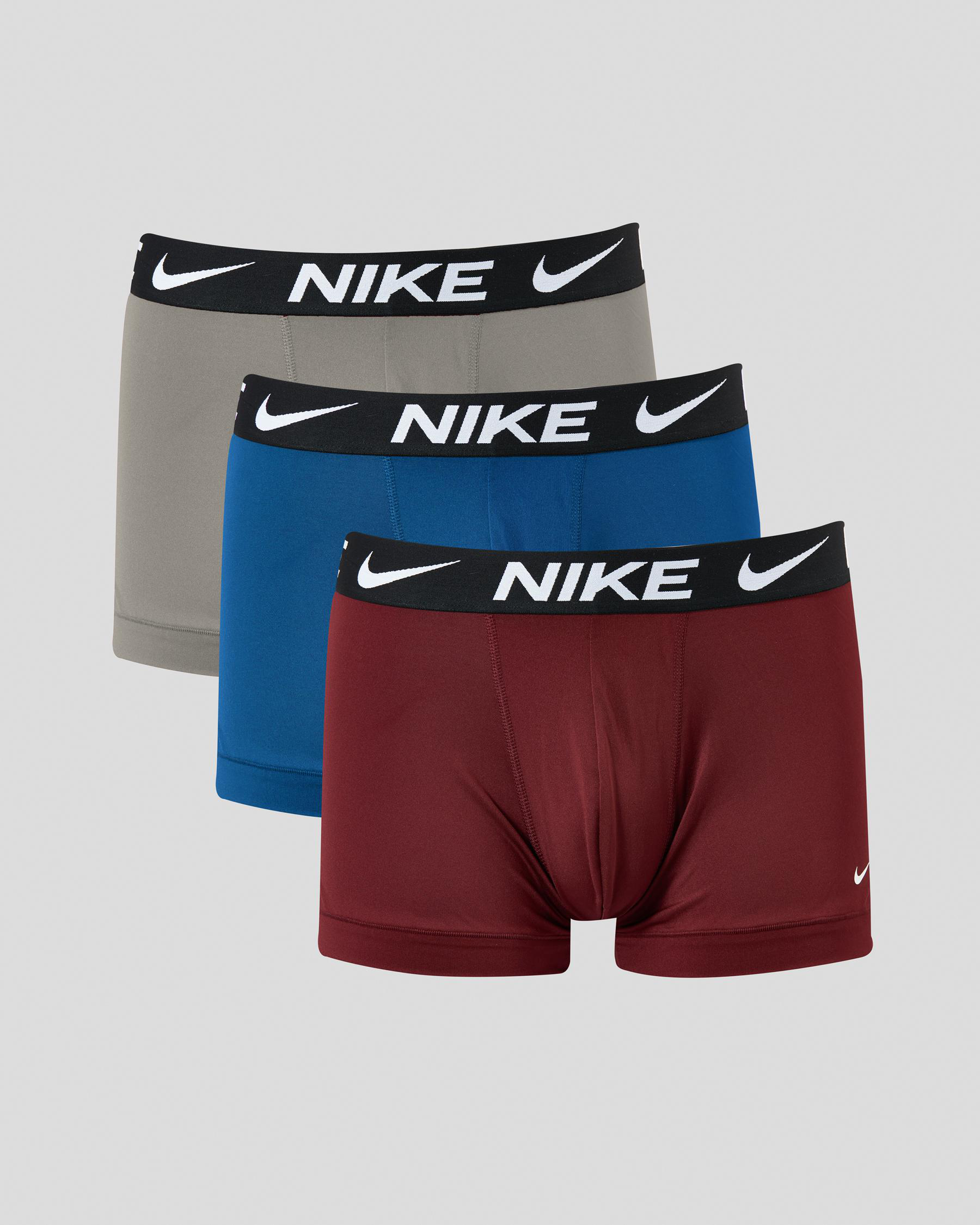 Nike Essential Micro Trunks 3 Pack In Multi - FREE* Shipping & Easy ...