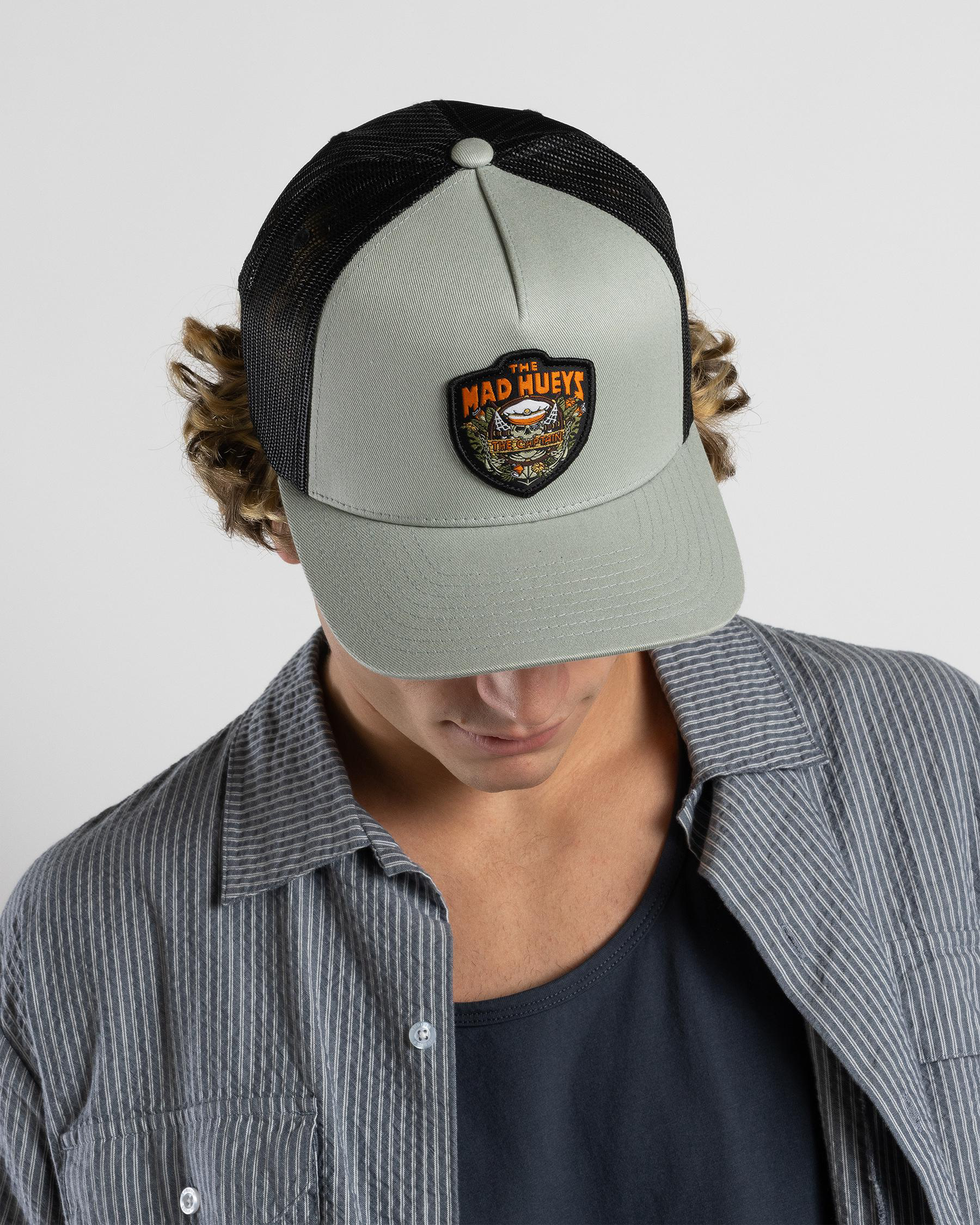 Shop The Mad Hueys The Island Captain Twill Trucker Cap In Faded Dust ...