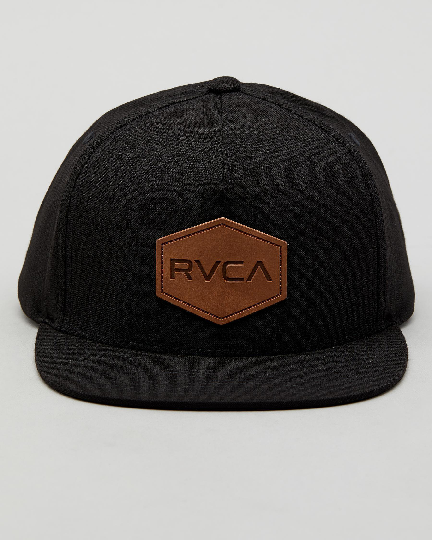 Shop RVCA Commonwealth Cap In Black - Fast Shipping & Easy Returns ...