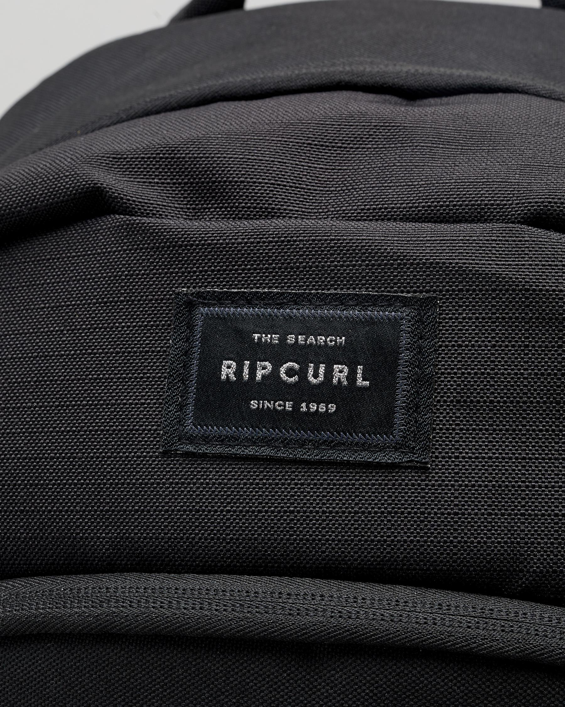 Shop Rip Curl Ozone Eco Backpack In Black/silver - Fast Shipping & Easy ...