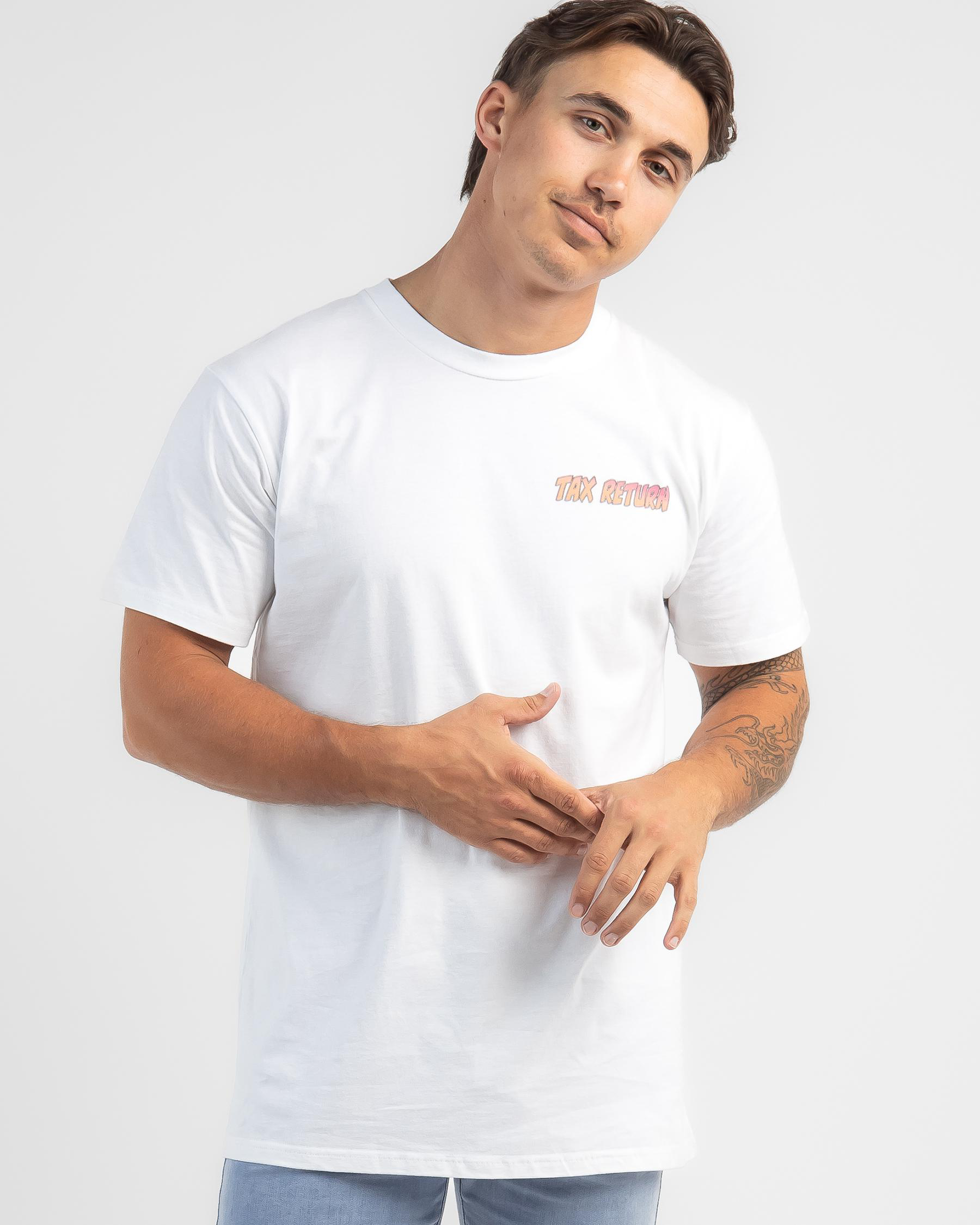 Shop Fck the Taxman FJ Return T-Shirt In White - Fast Shipping & Easy ...