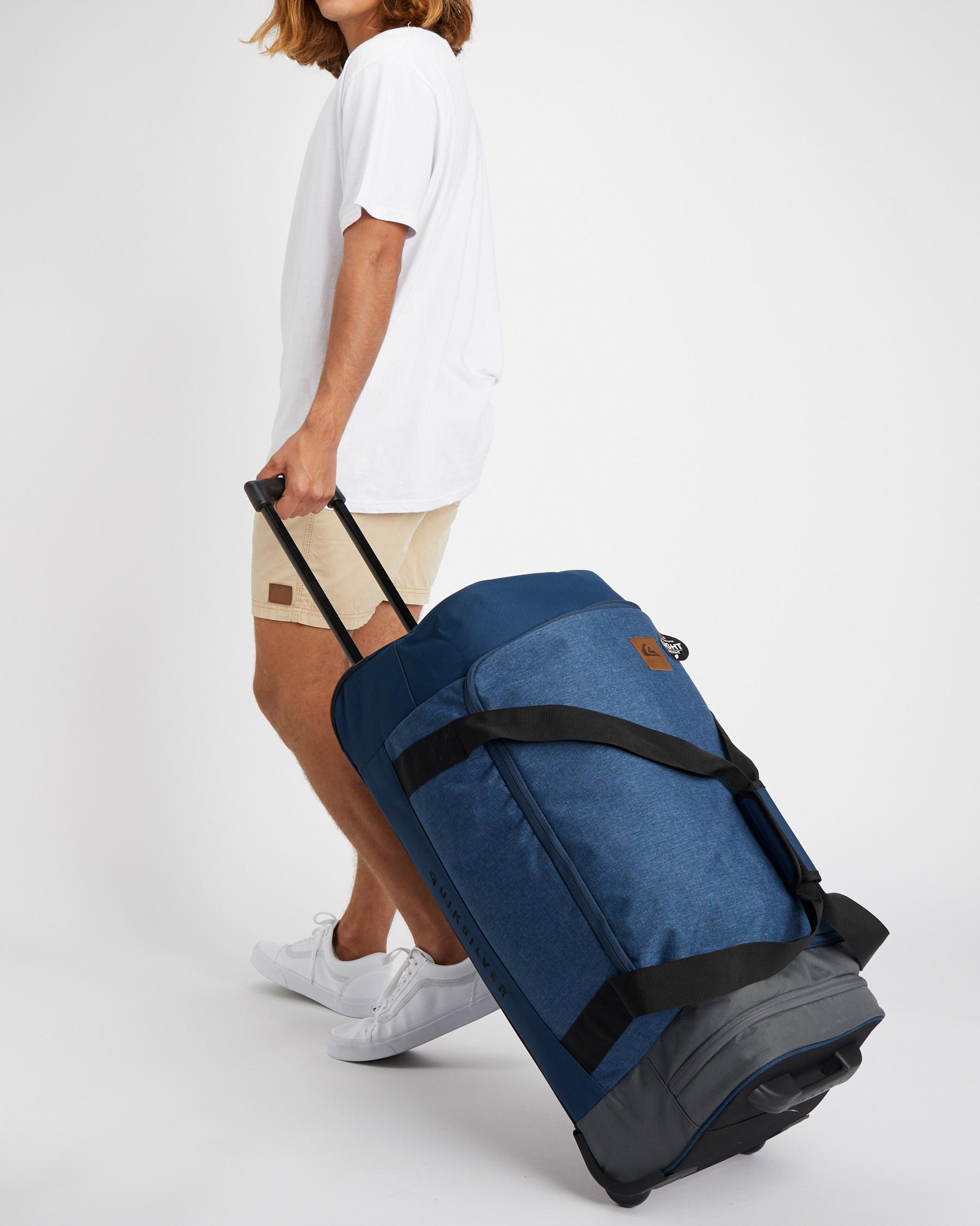 Shop Quiksilver New Centurion Travel Bag In Black - Fast Shipping ...