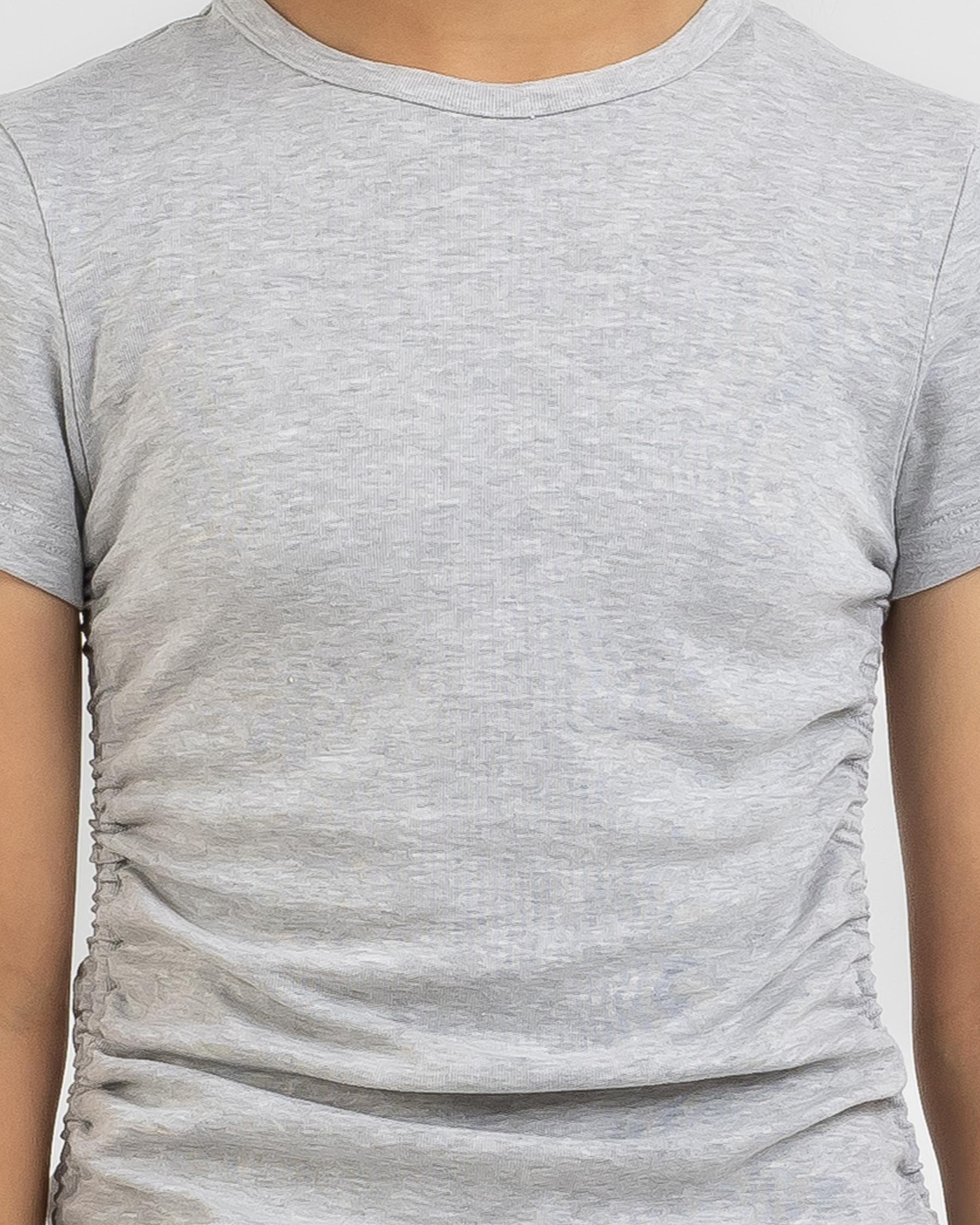 Ava And Ever Girls' Reece Dress In Grey Marle - Fast Shipping & Easy ...