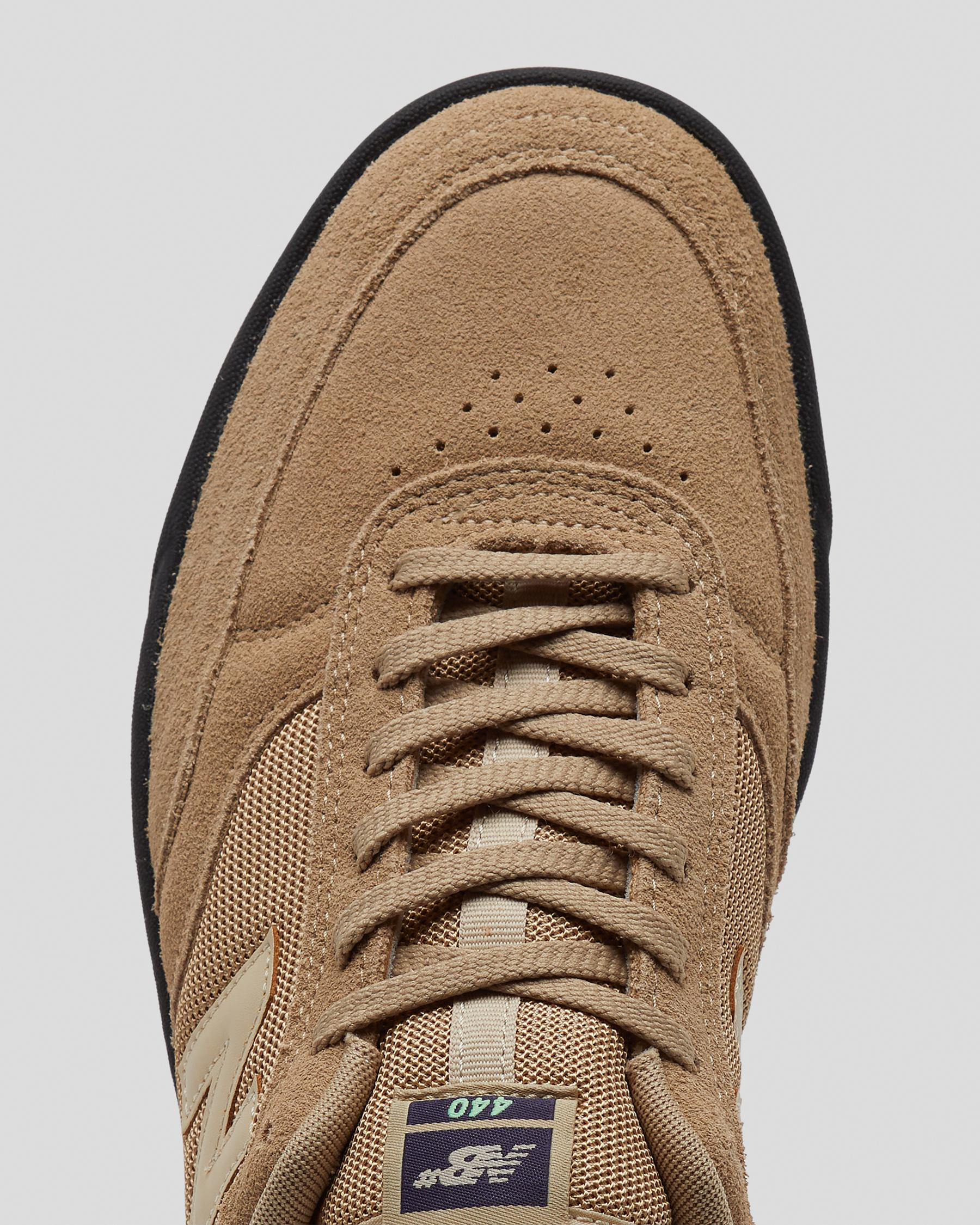 Shop New Balance NB 440 Shoes In Tan/black - Fast Shipping & Easy ...