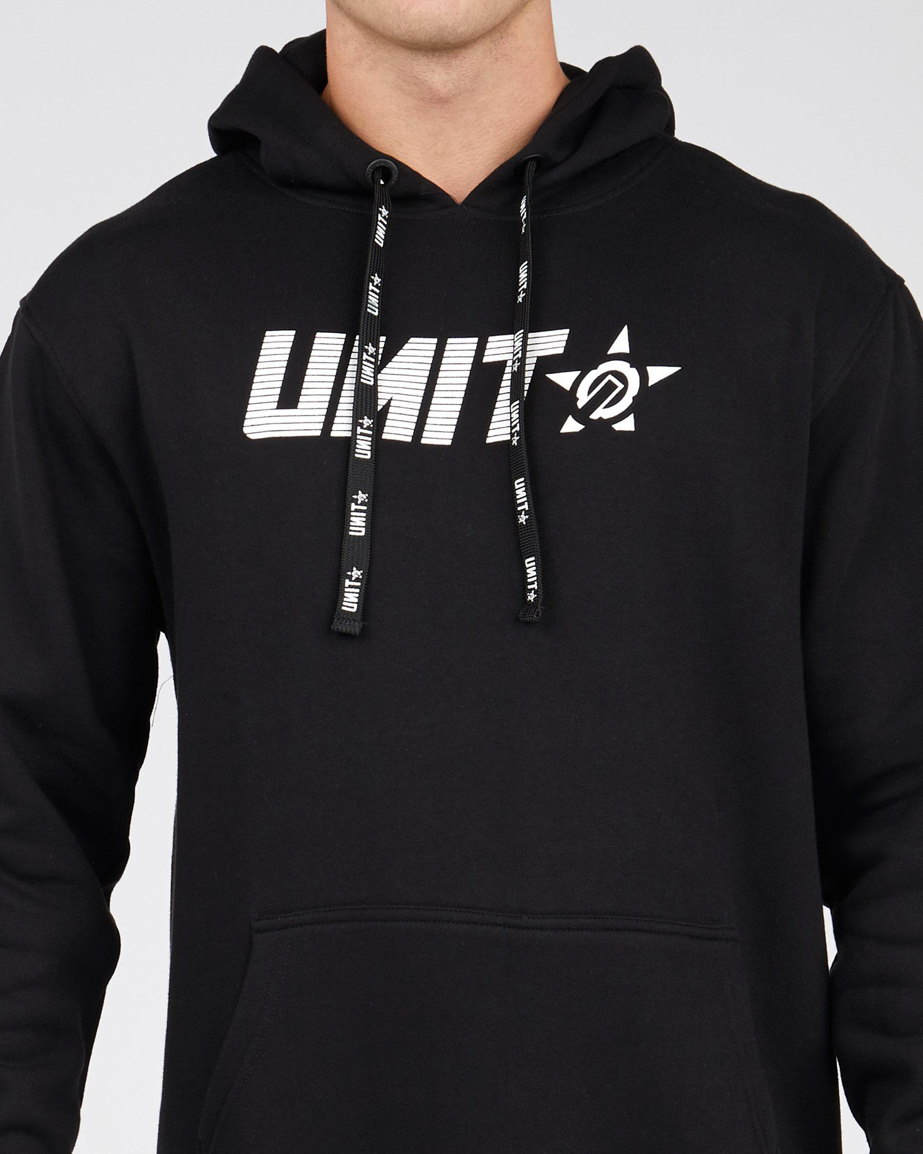 Shop Unit Fast Track Hoodie In Black - Fast Shipping & Easy Returns ...
