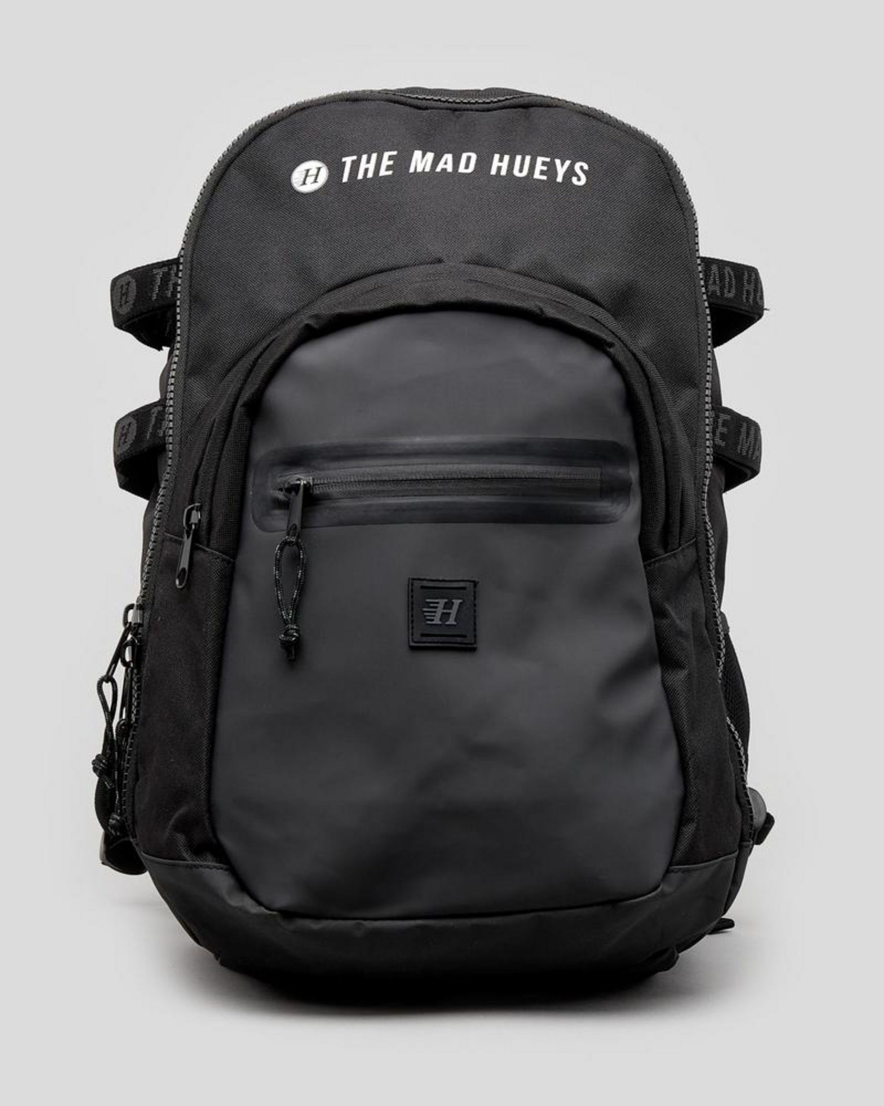Shop The Mad Hueys The All Nighter 3 Backpack In Black - Fast Shipping ...