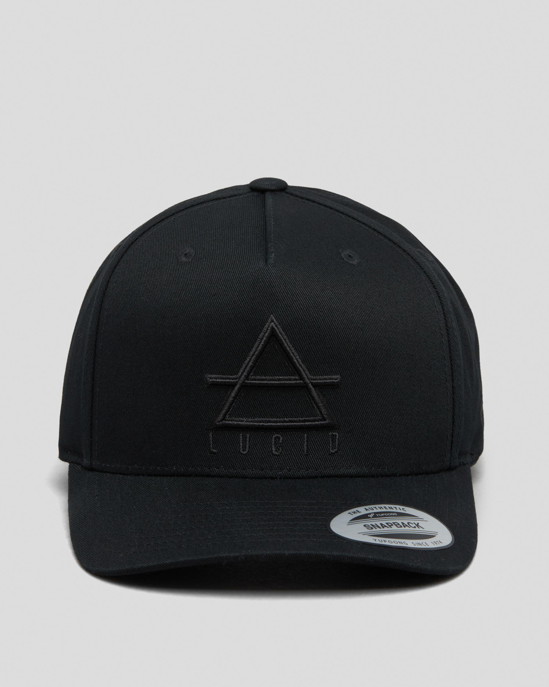 Shop Lucid Nightfall Snapback Cap In Black - Fast Shipping & Easy ...