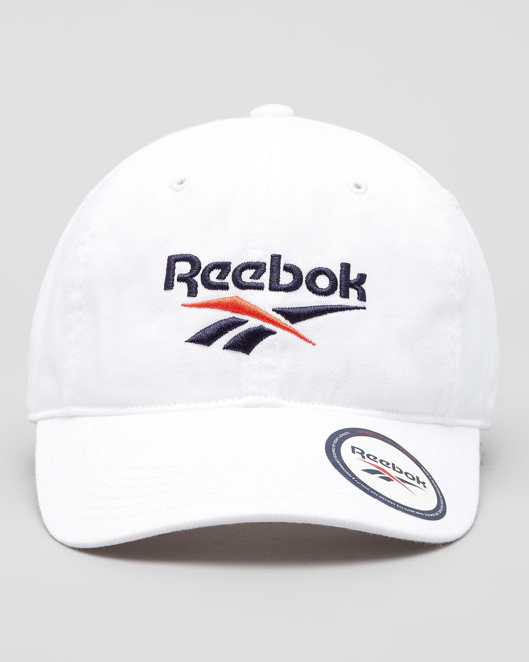 Shop Reebok CL FO Vector Cap In White - Fast Shipping & Easy Returns ...