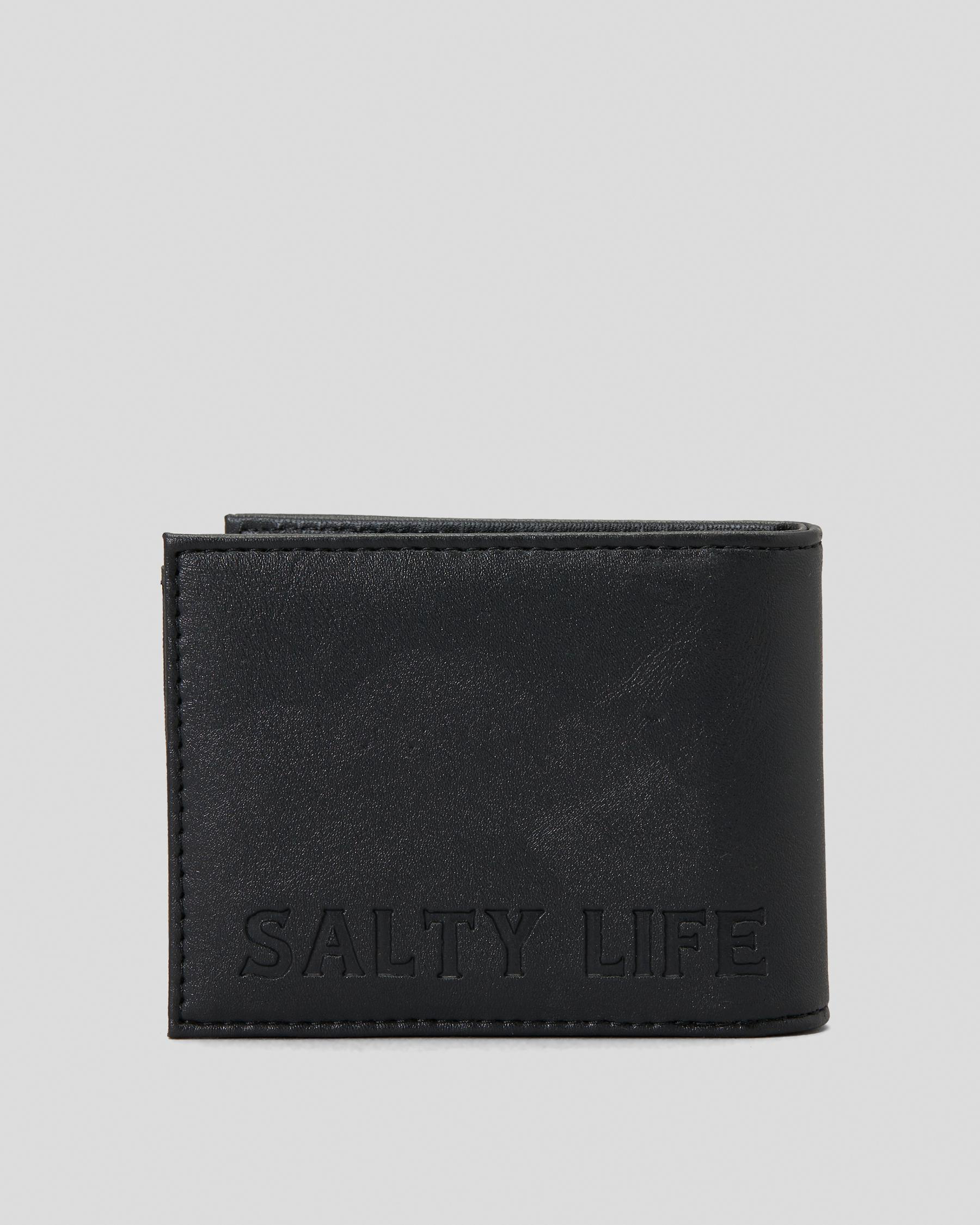 Shop Salty Life Dutchman Wallet In Black - Fast Shipping & Easy Returns ...