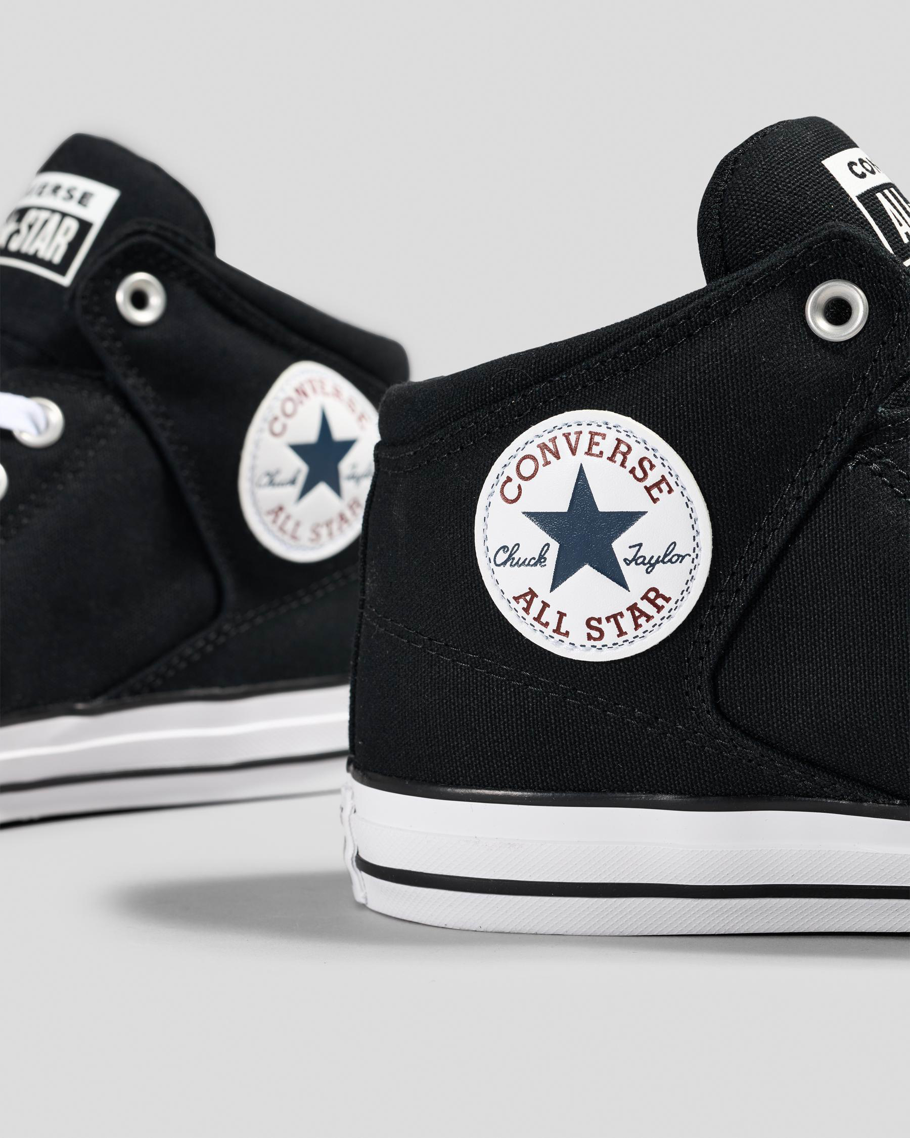 Shop Converse Chuck Taylor All Star Street Hi-Top Shoes In Black/black ...