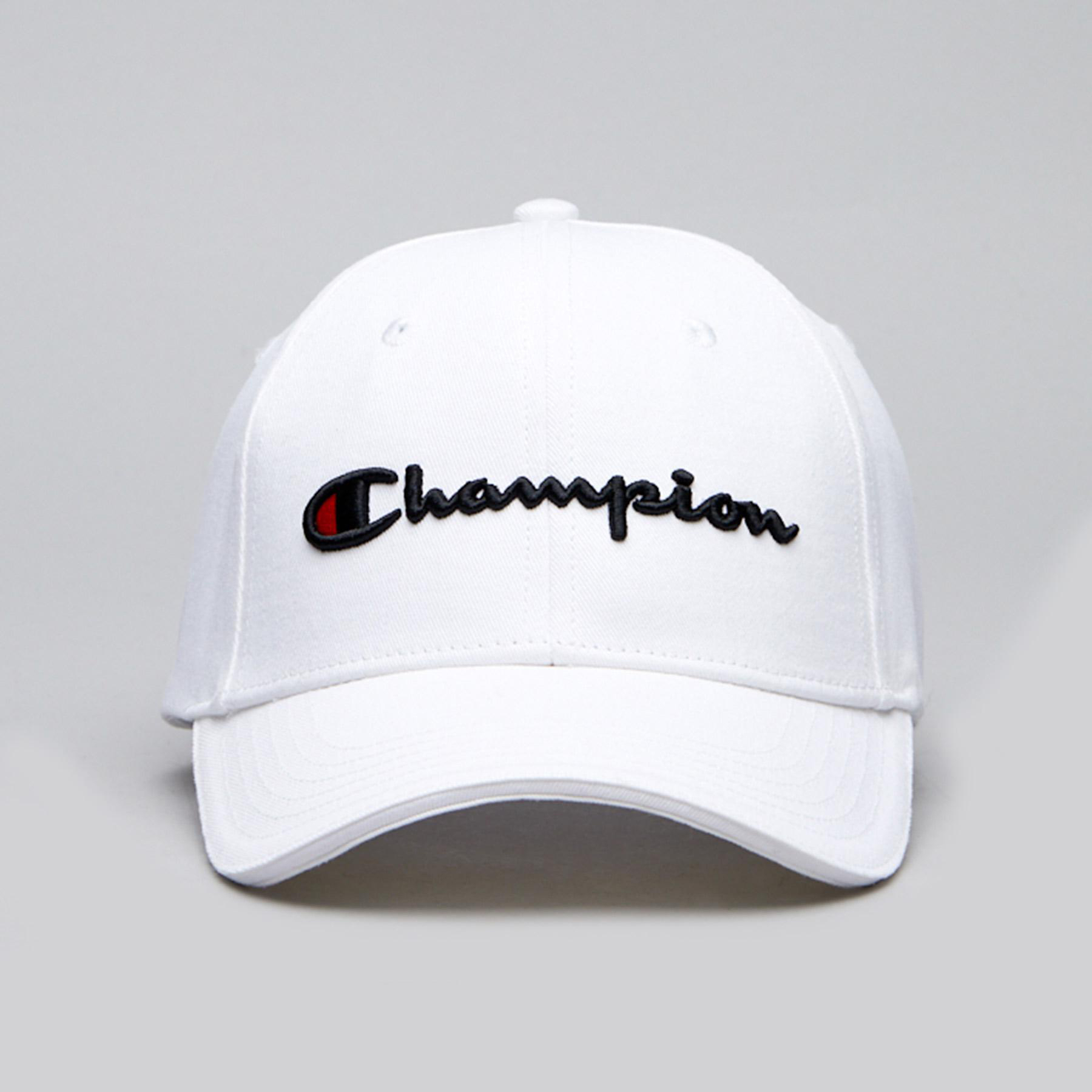 Shop Champion Logo Cap In White - Fast Shipping & Easy Returns - City ...