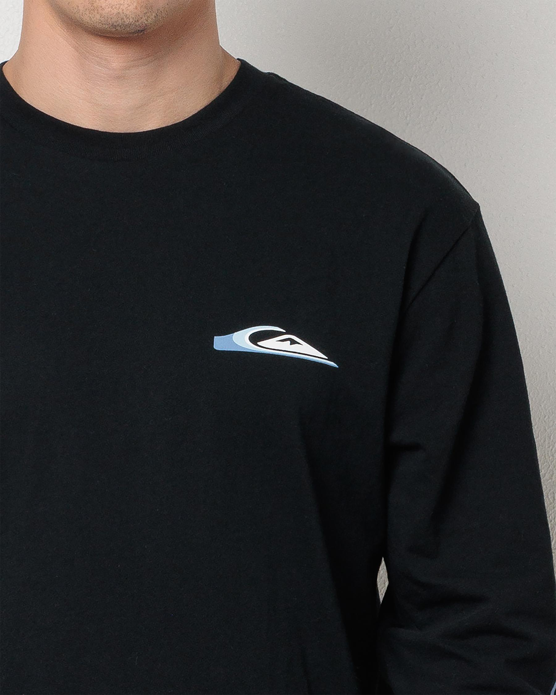 Quiksilver Warp Drive T-Shirt In Black - FREE* Shipping & Easy Returns ...